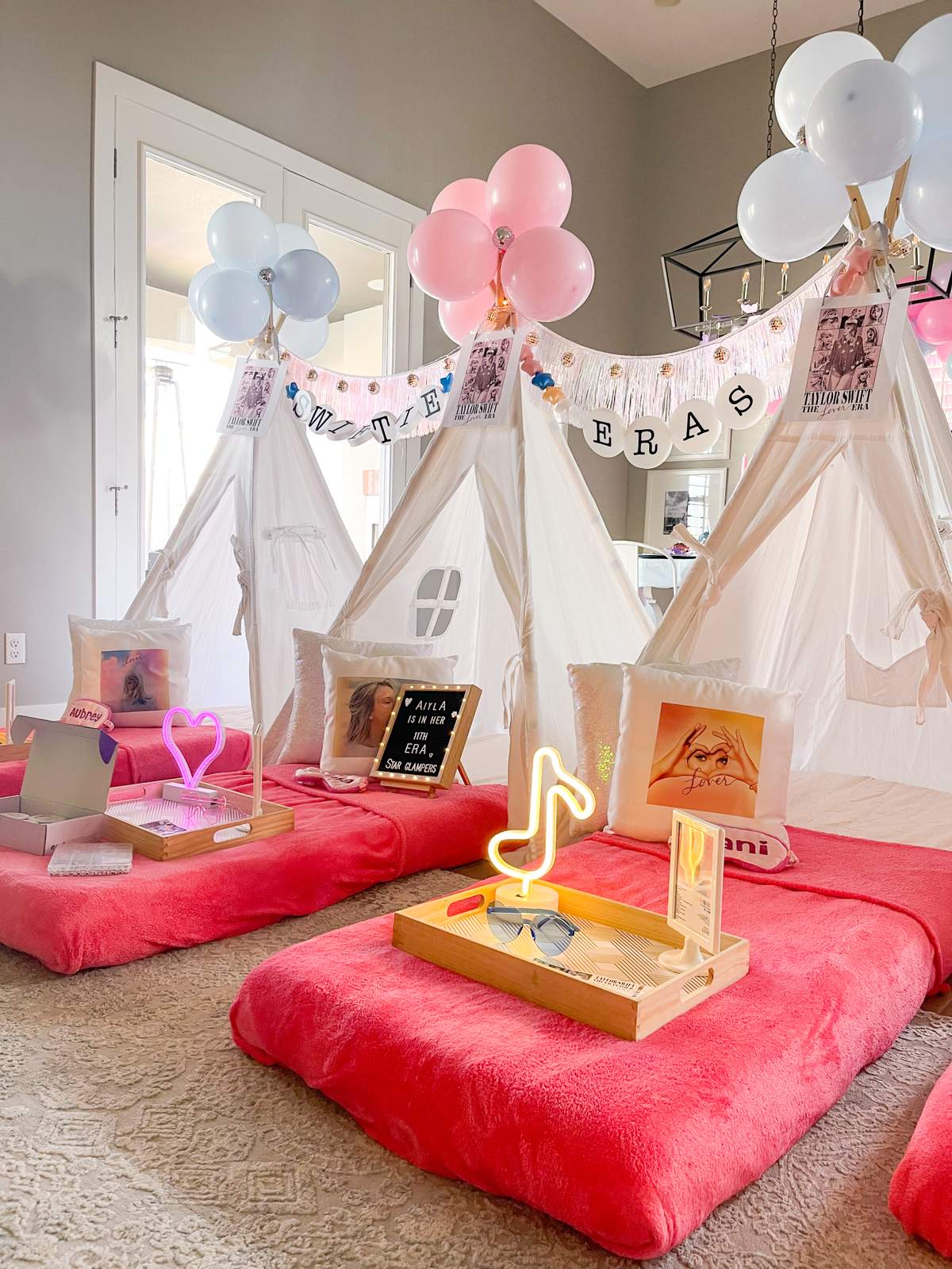 Taylor Swift inspired LOVER Album Sleepover Birthday Party Ideas ...
