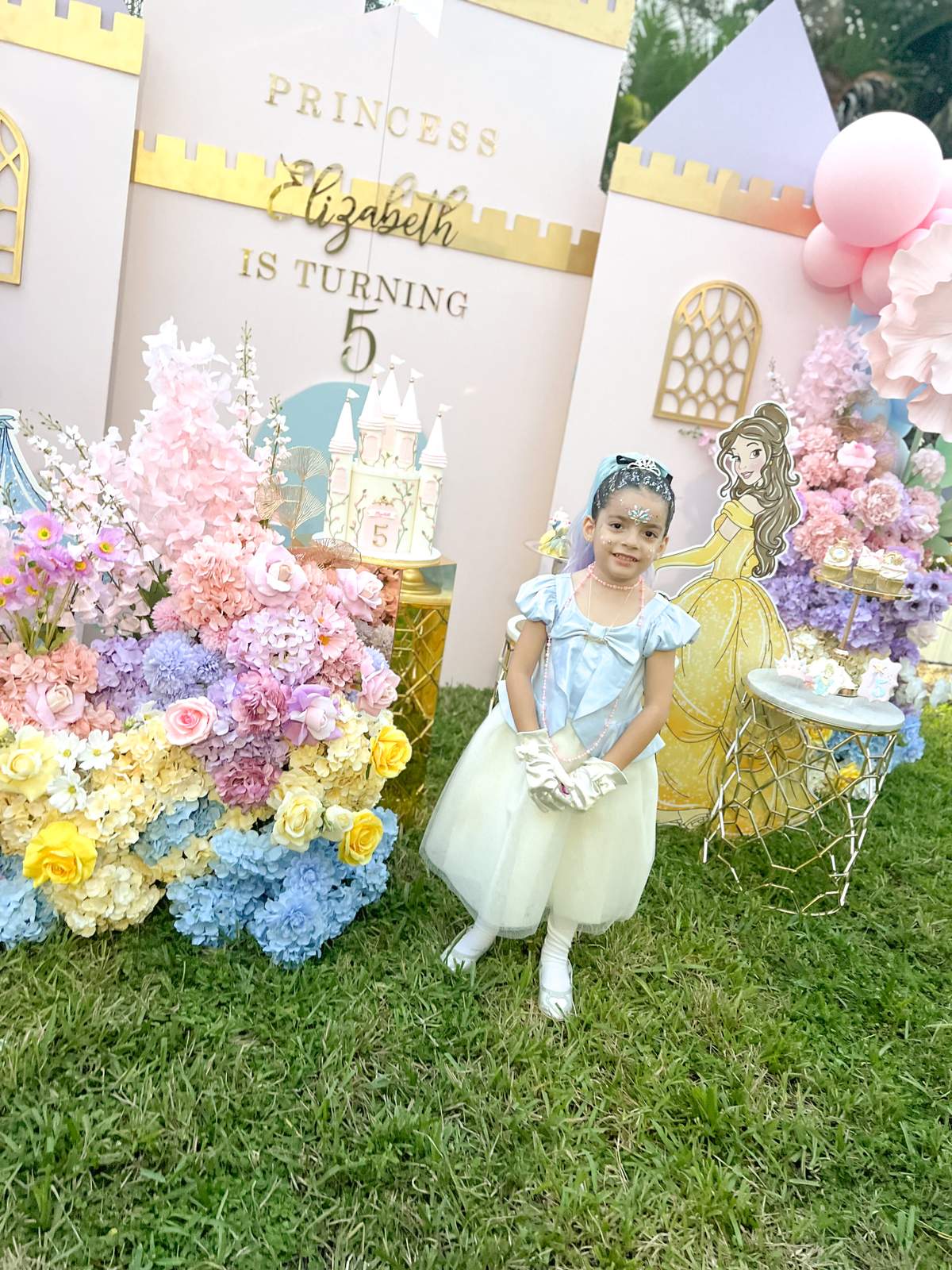 Princess theme Birthday Party Ideas | Photo 29 of 32 | Catch My Party