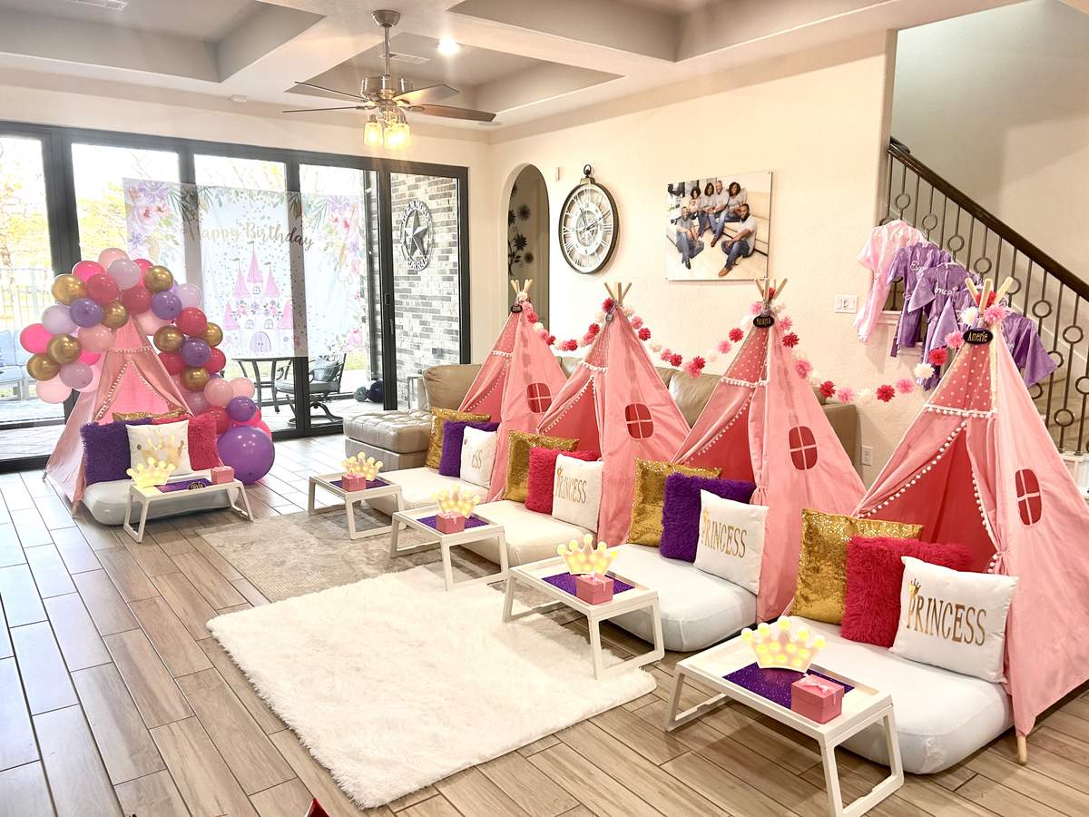 Princess / Birthday "Olivia Sleepover" | Catch My Party