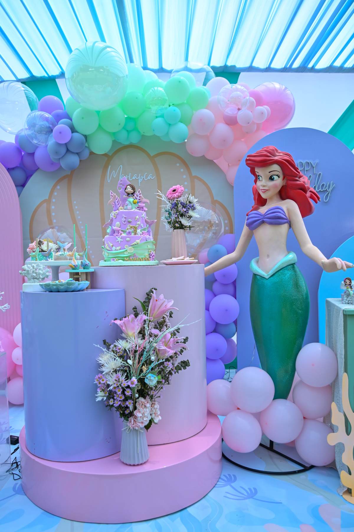 Ariel party Birthday Party Ideas | Photo 1 of 62 | Catch My Party