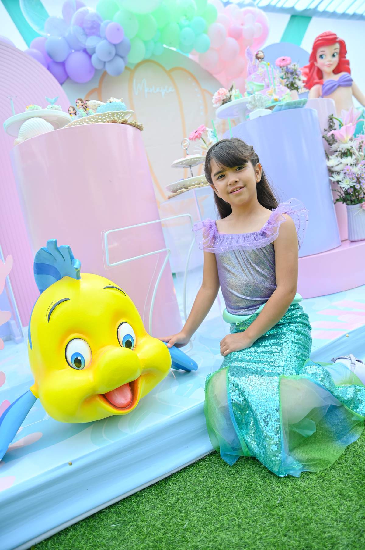 Ariel party Birthday Party Ideas | Photo 1 of 62 | Catch My Party