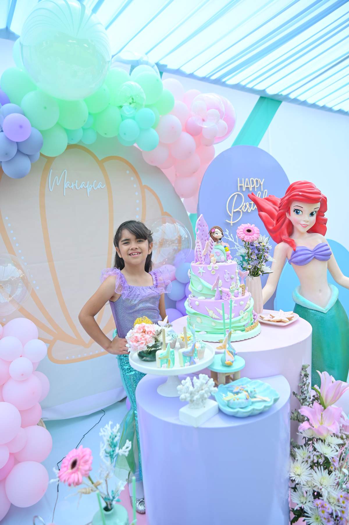 Ariel party Birthday Party Ideas | Photo 1 of 62 | Catch My Party