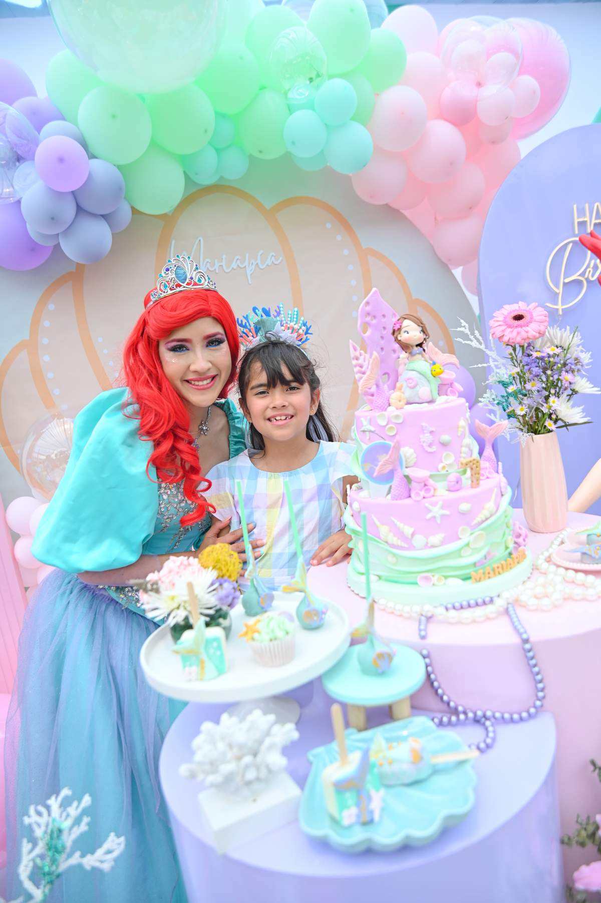Ariel party Birthday Party Ideas | Photo 1 of 62 | Catch My Party