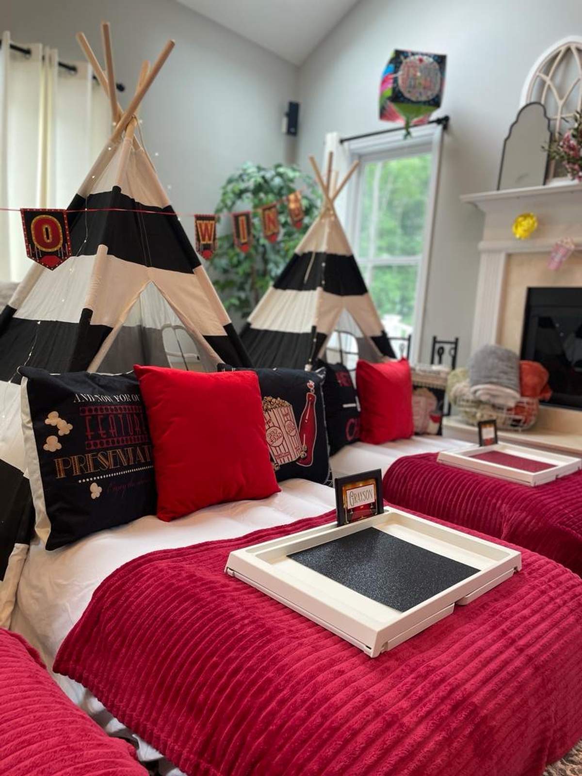 Netflix & Chill Movie Night Party Ideas | Photo 1 of 16 | Catch My Party