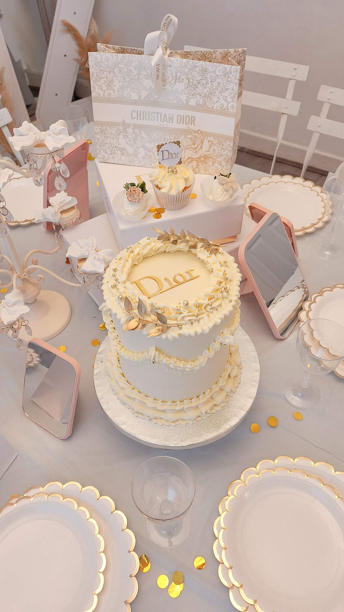 Dior party Birthday Party Ideas | Photo 2 of 50 | Catch My Party