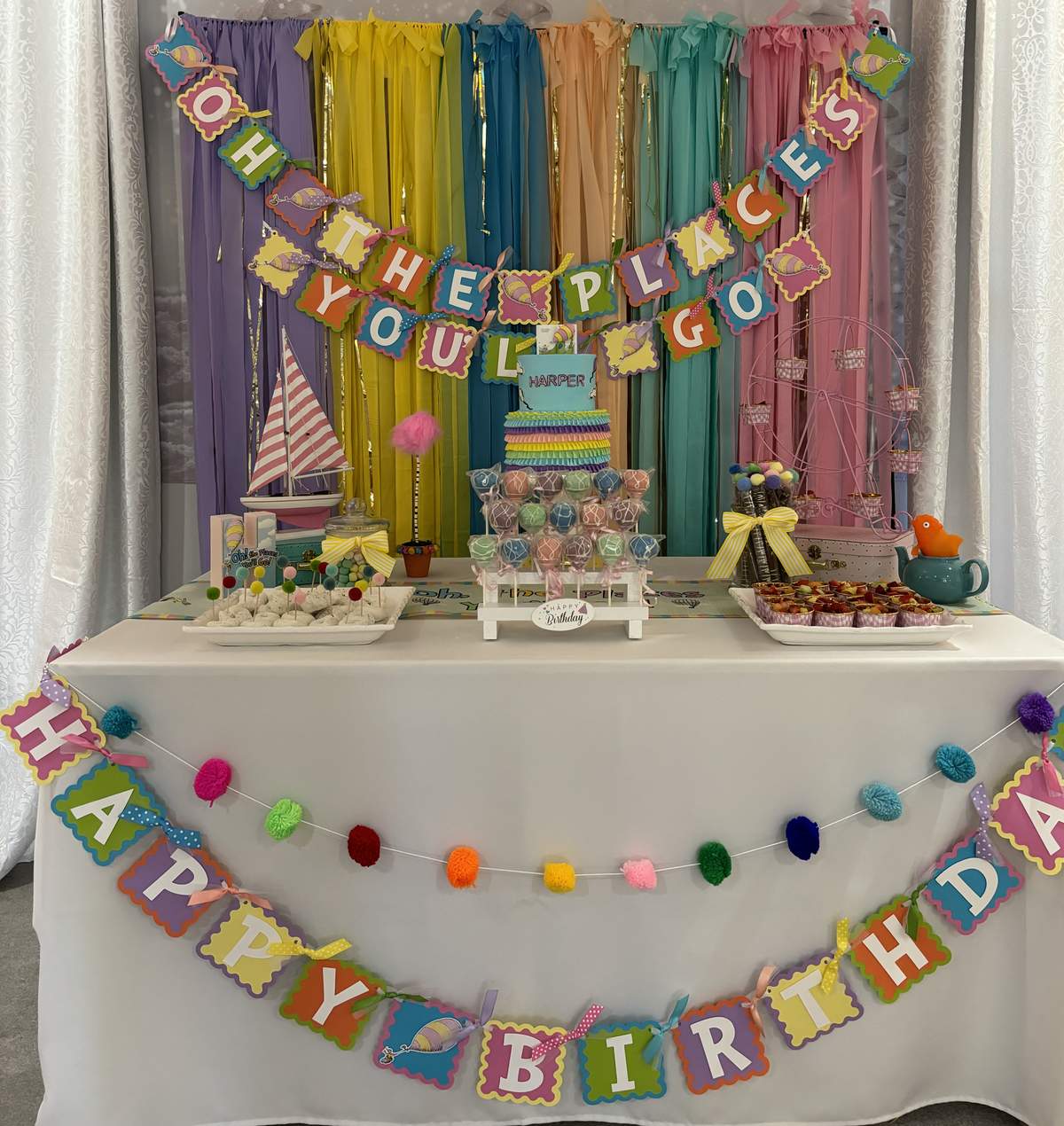 Oh, The Places You’ll Go! / Birthday "Harper’s First Birthday " | Catch ...