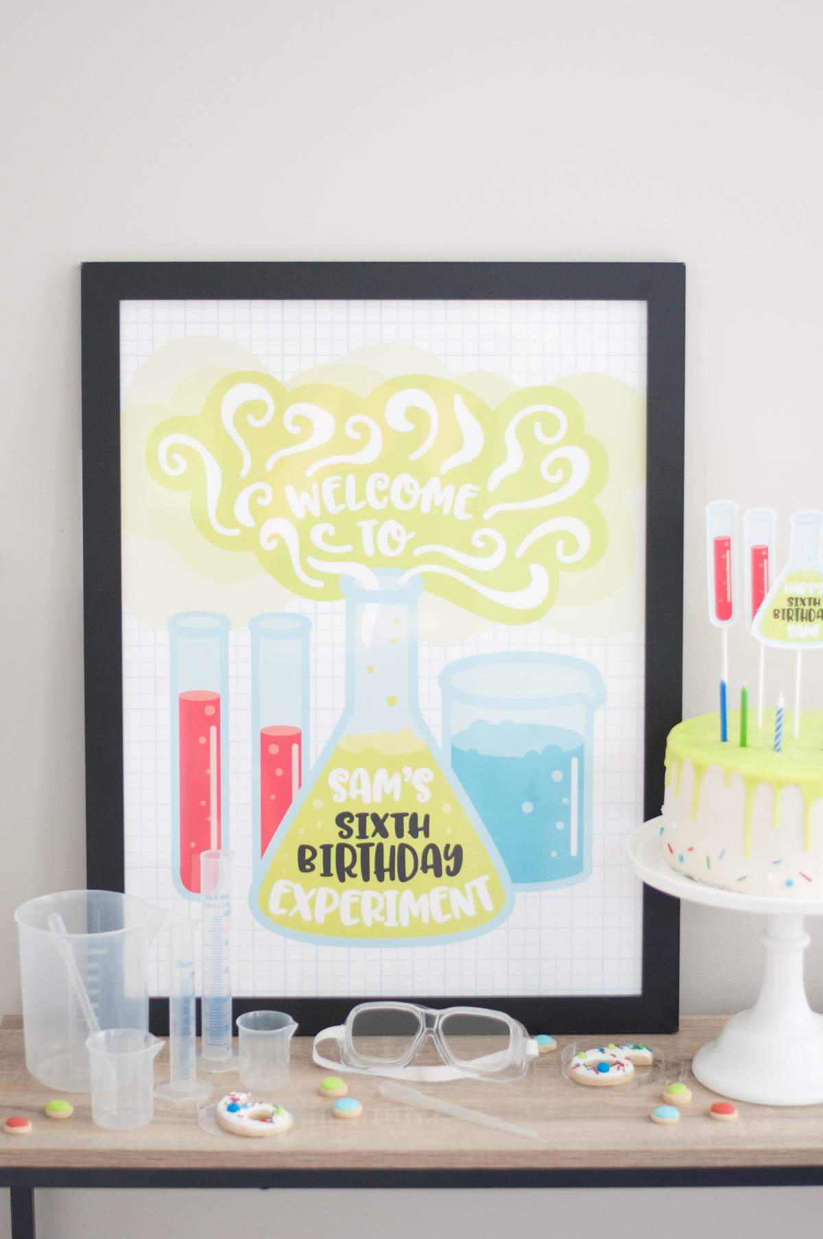Science Experiment Birthday Party Ideas | Photo 1 of 19 | Catch My Party