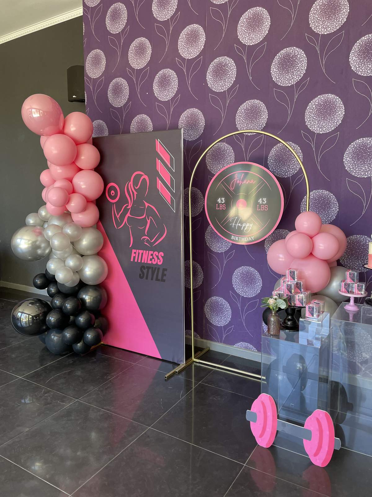 Fitness party Birthday Party Ideas | Photo 1 of 15 | Catch My Party