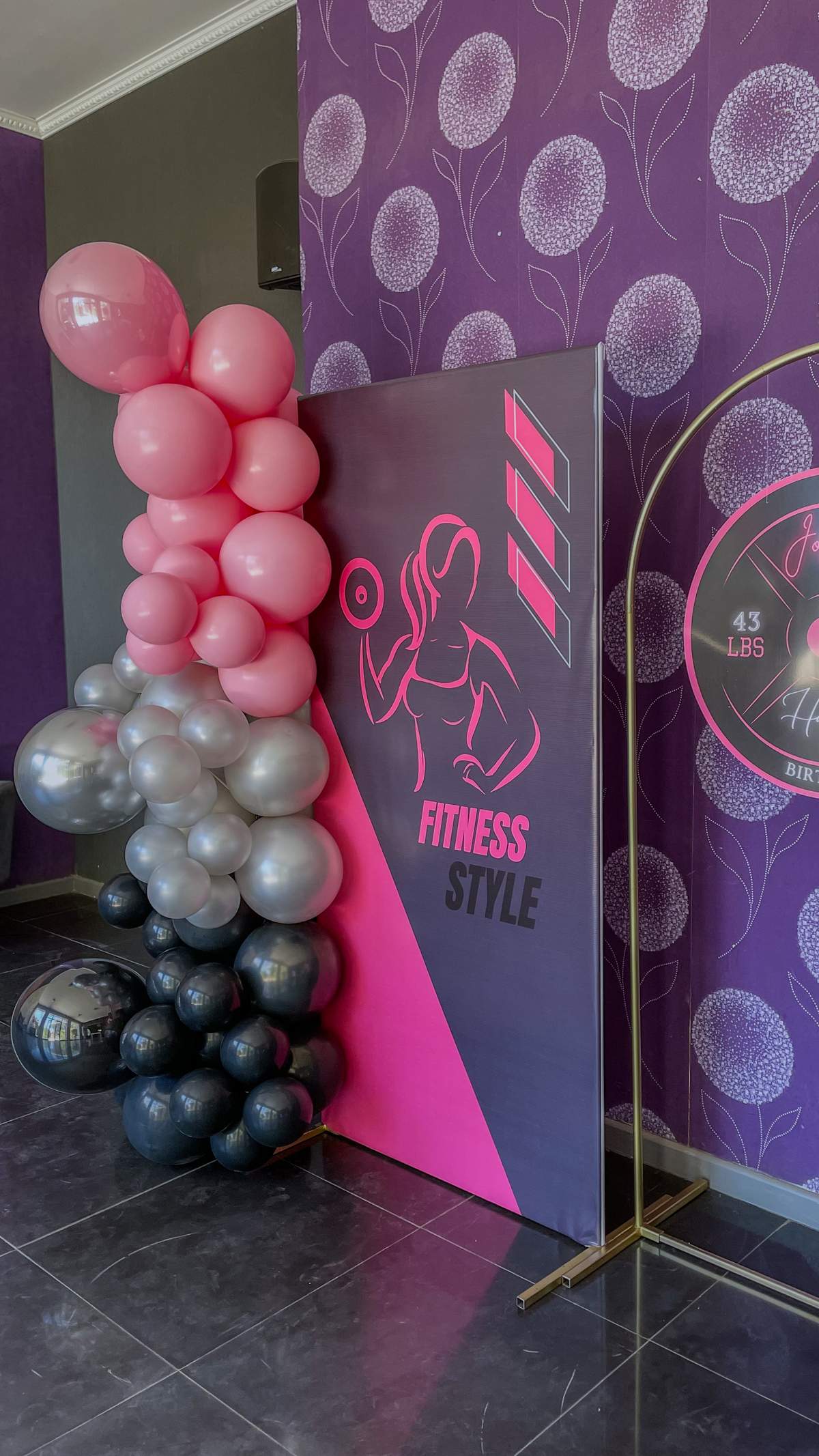 Fitness party Birthday Party Ideas | Photo 1 of 15 | Catch My Party