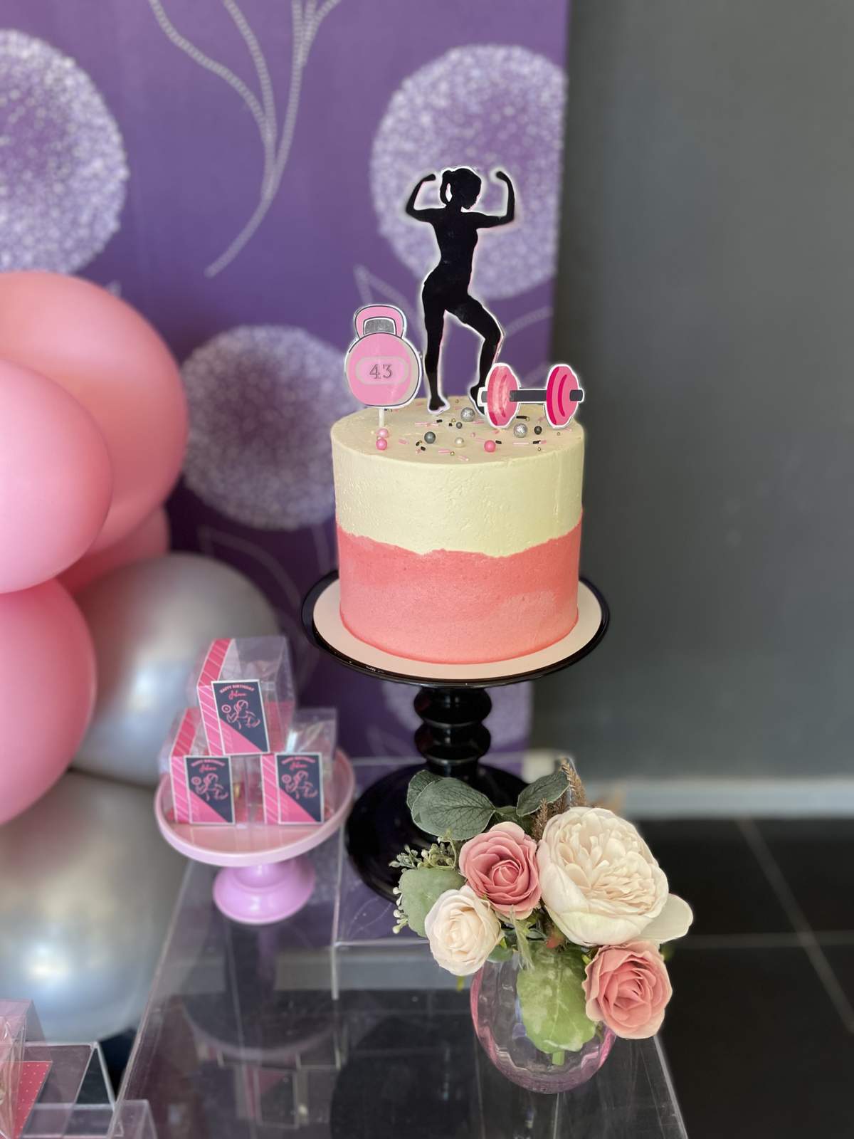 Fitness party Birthday Party Ideas | Photo 1 of 15 | Catch My Party