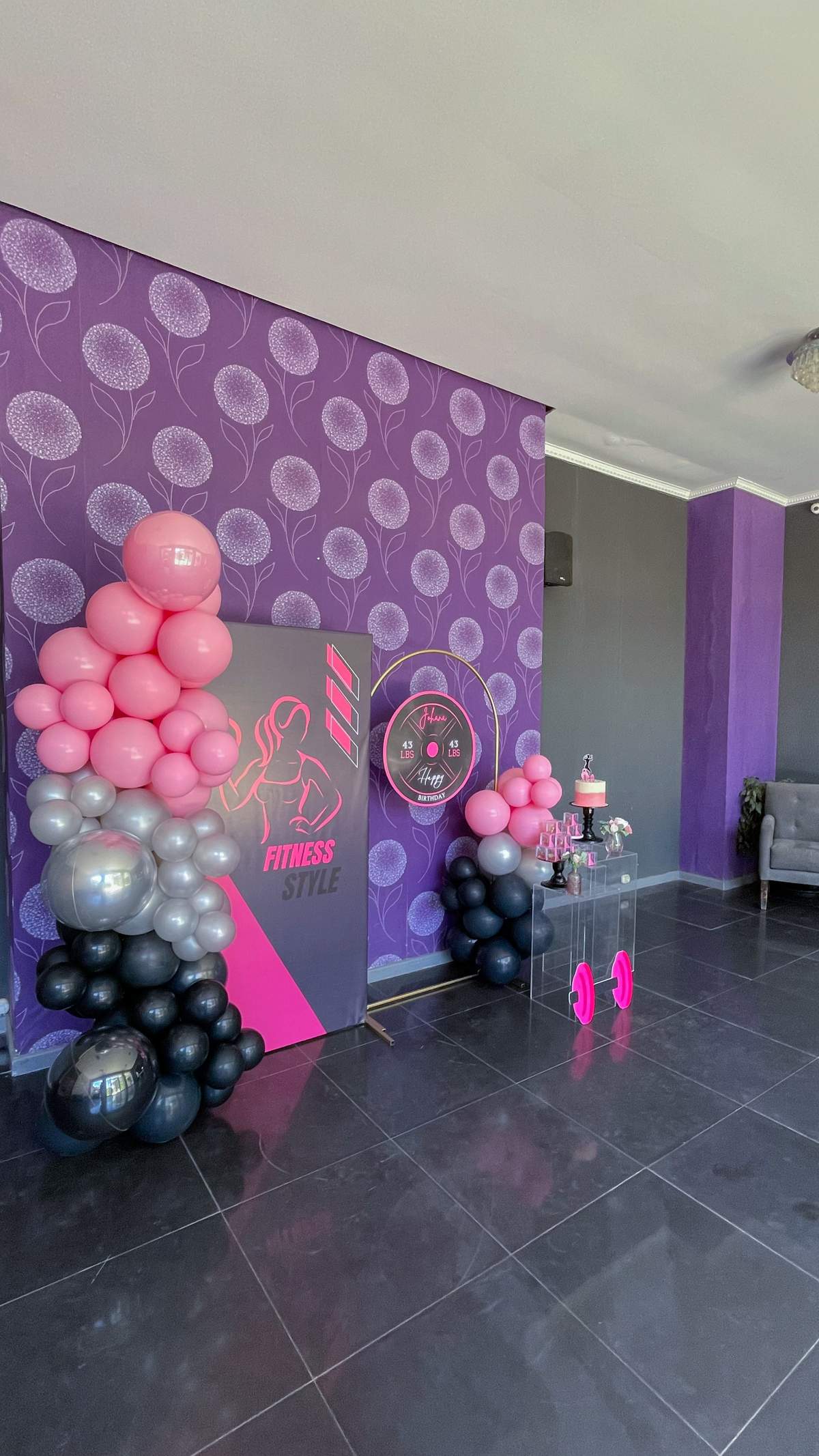 Fitness party Birthday Party Ideas | Photo 1 of 15 | Catch My Party
