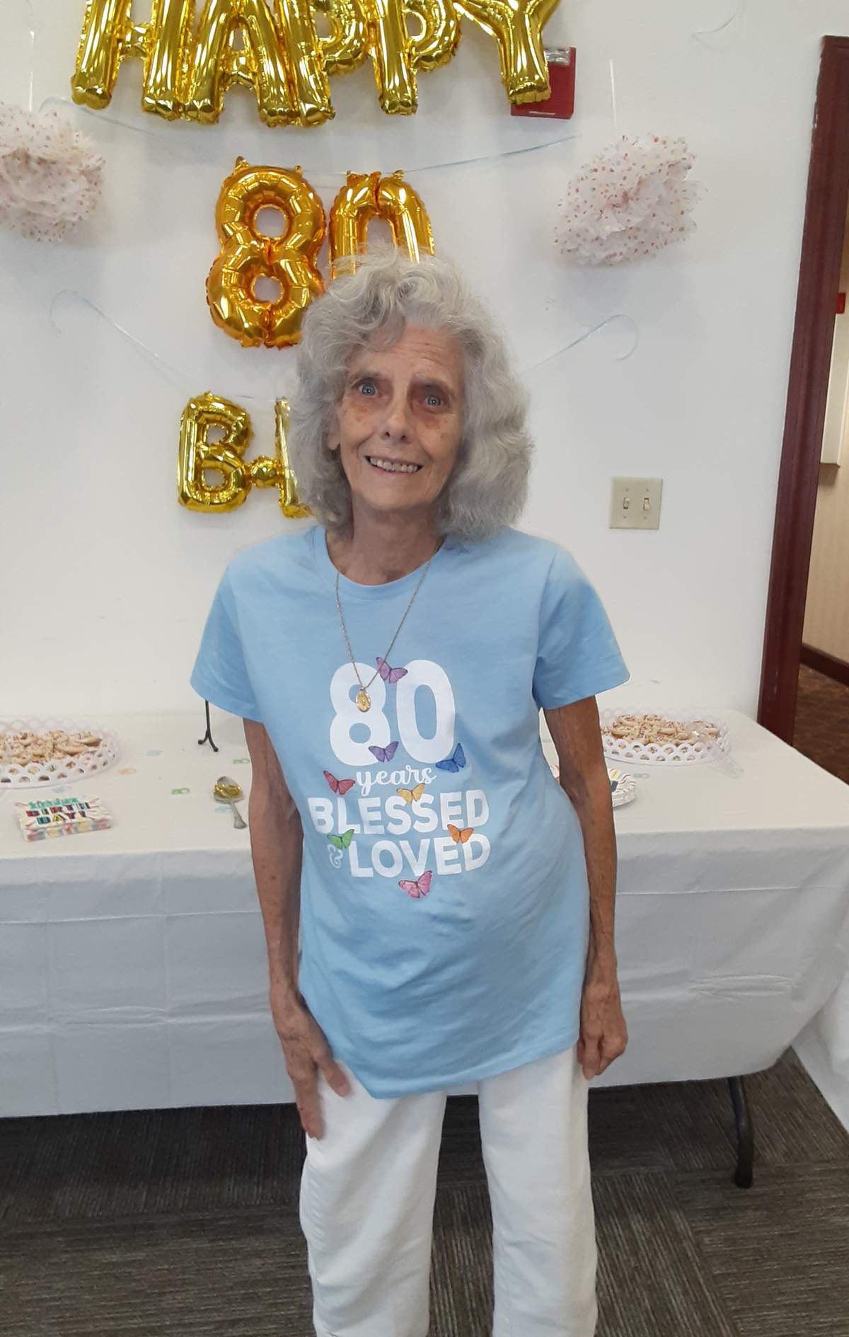 80th birthday / Birthday "80 Years Blessed and Loved" | Catch My Party