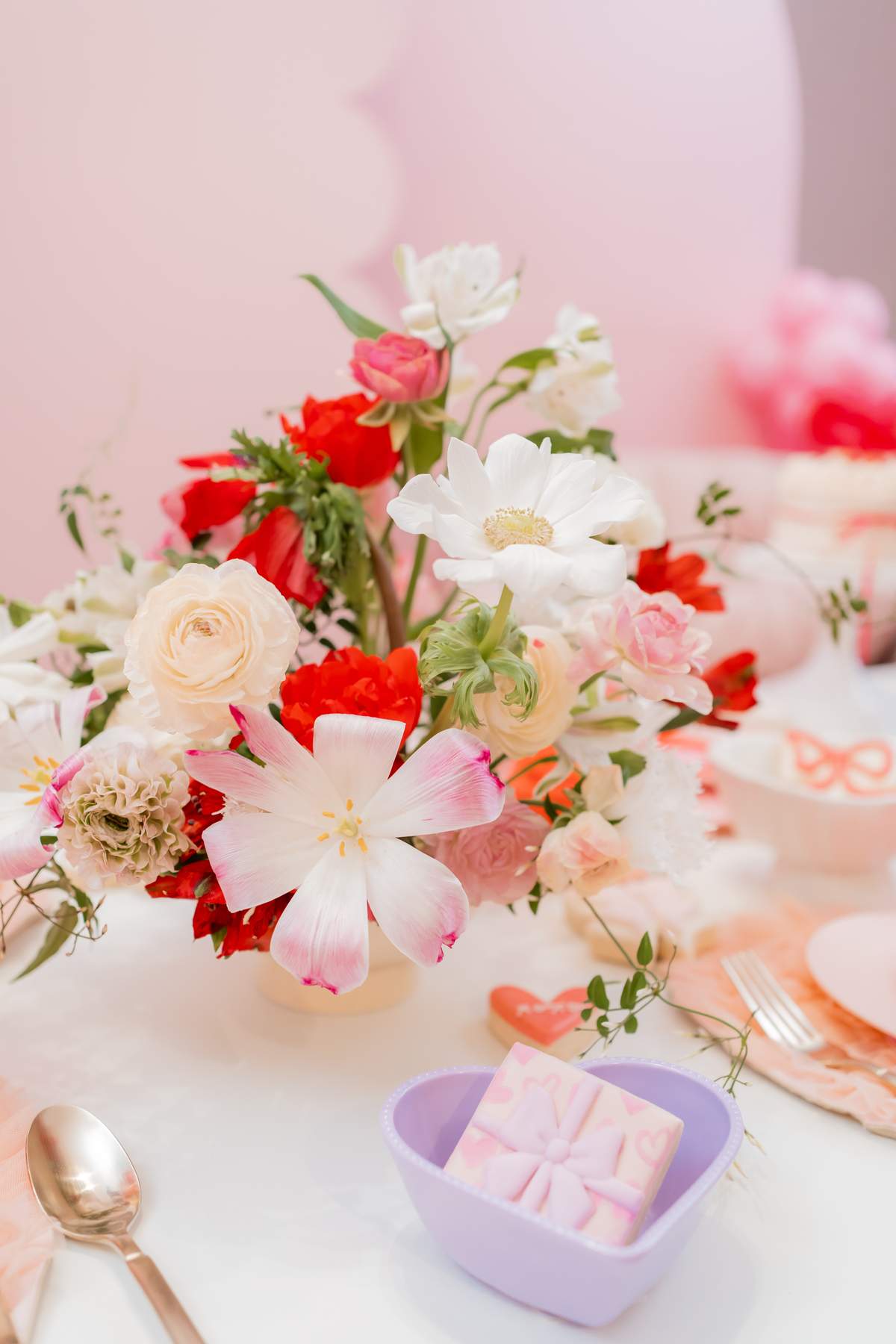 Valentines coquette theme Valentine's Day Party Ideas | Photo 1 of 37 ...