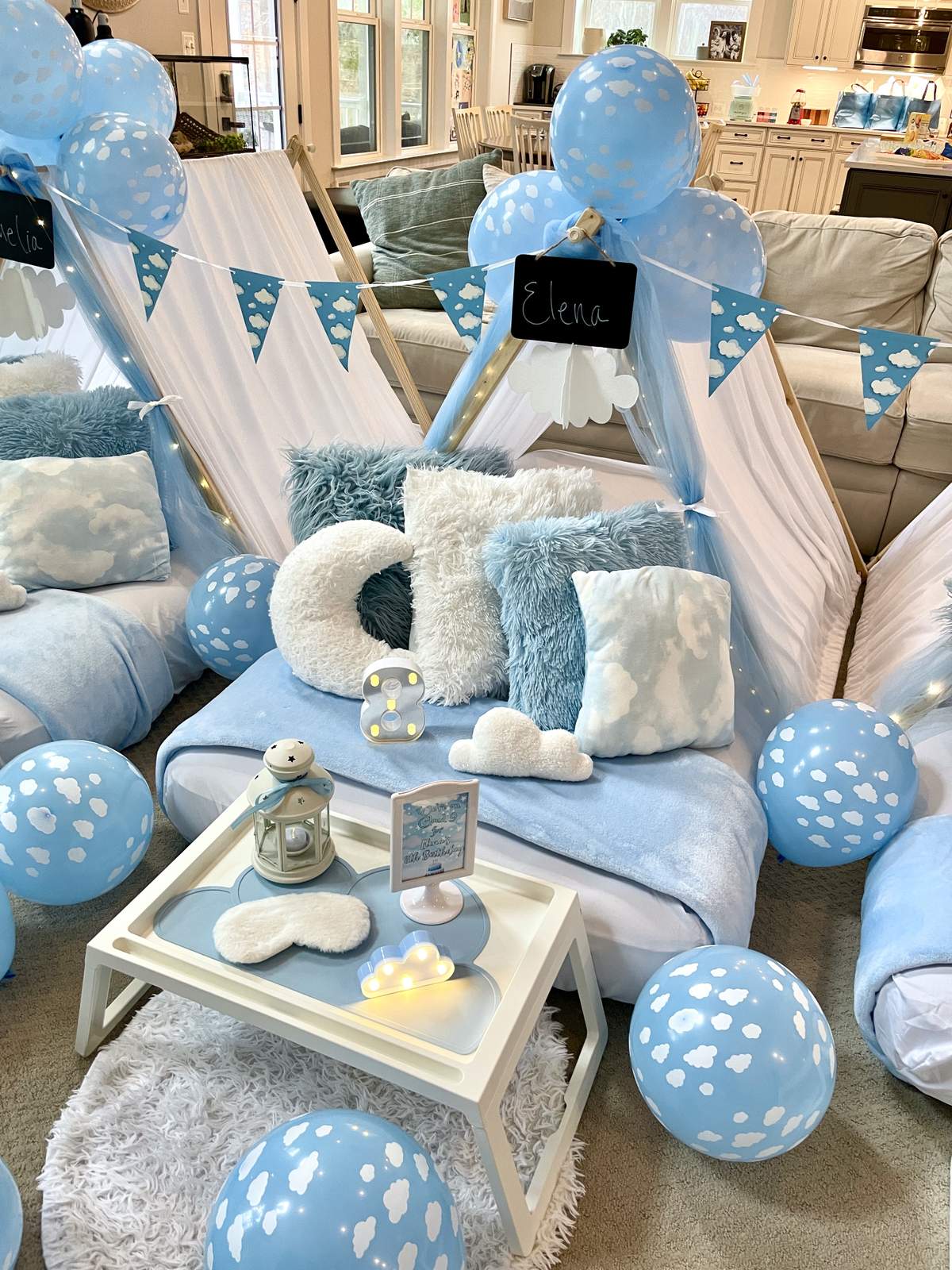 Cloud 9 Birthday Party Ideas | Photo 1 of 7 | Catch My Party