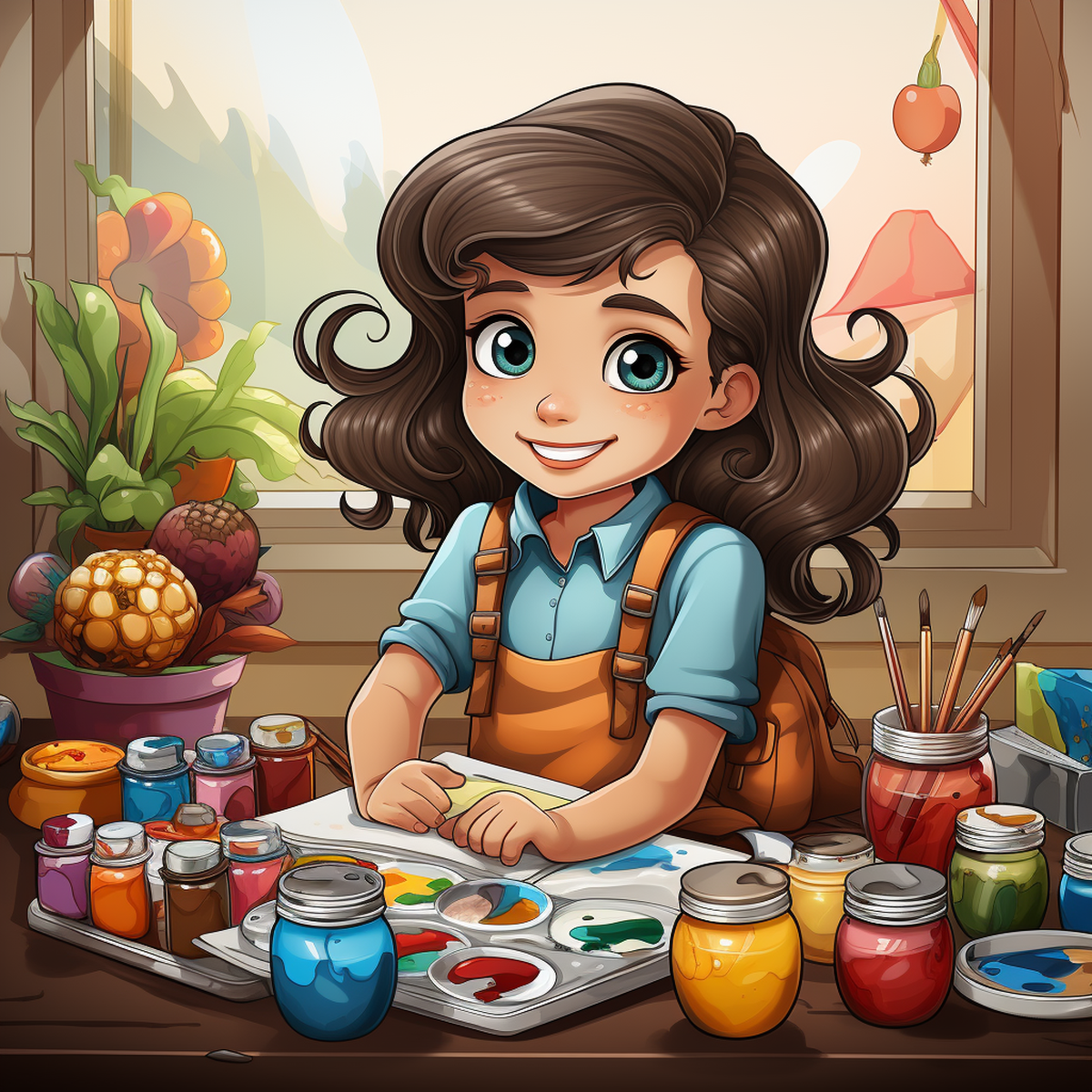 Coloring Pages GBColoring / Spring "The Artistic Anchor: Coloring Pages ...