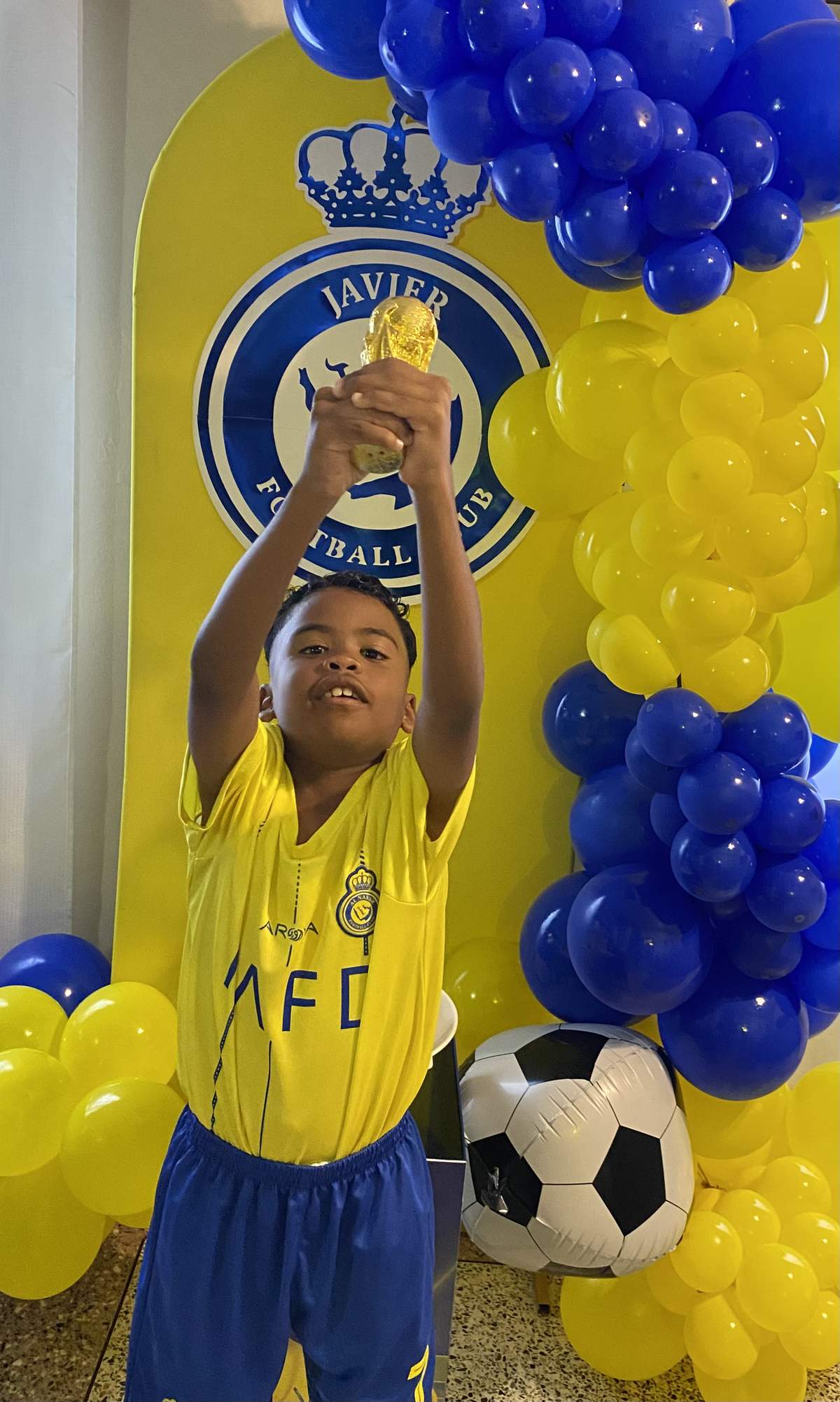 Soccer/Cristiano Ronaldo Birthday Party Ideas | Photo 9 of 17 | Catch ...