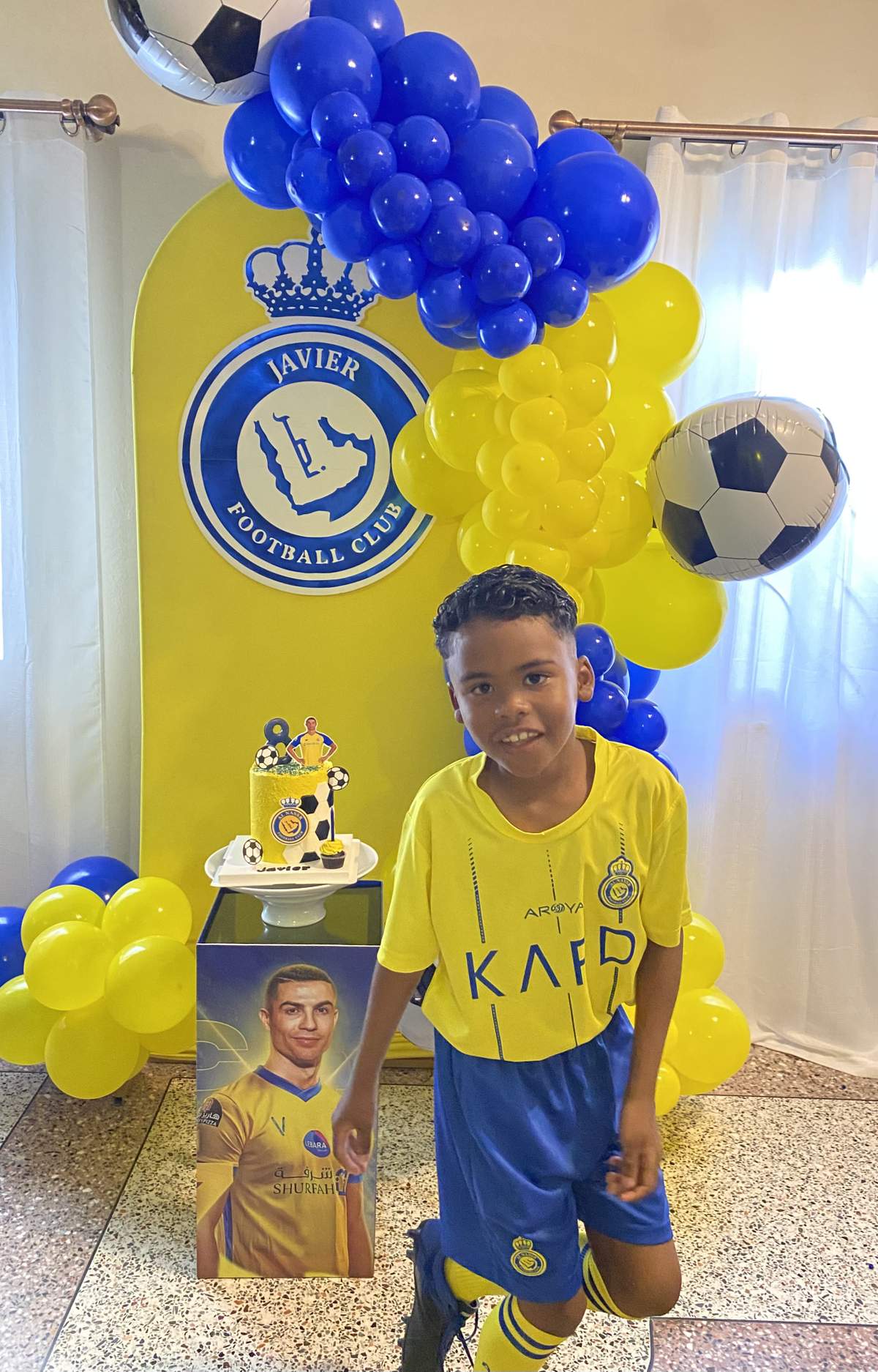 Soccer/Cristiano Ronaldo Birthday Party Ideas | Photo 9 of 17 | Catch ...