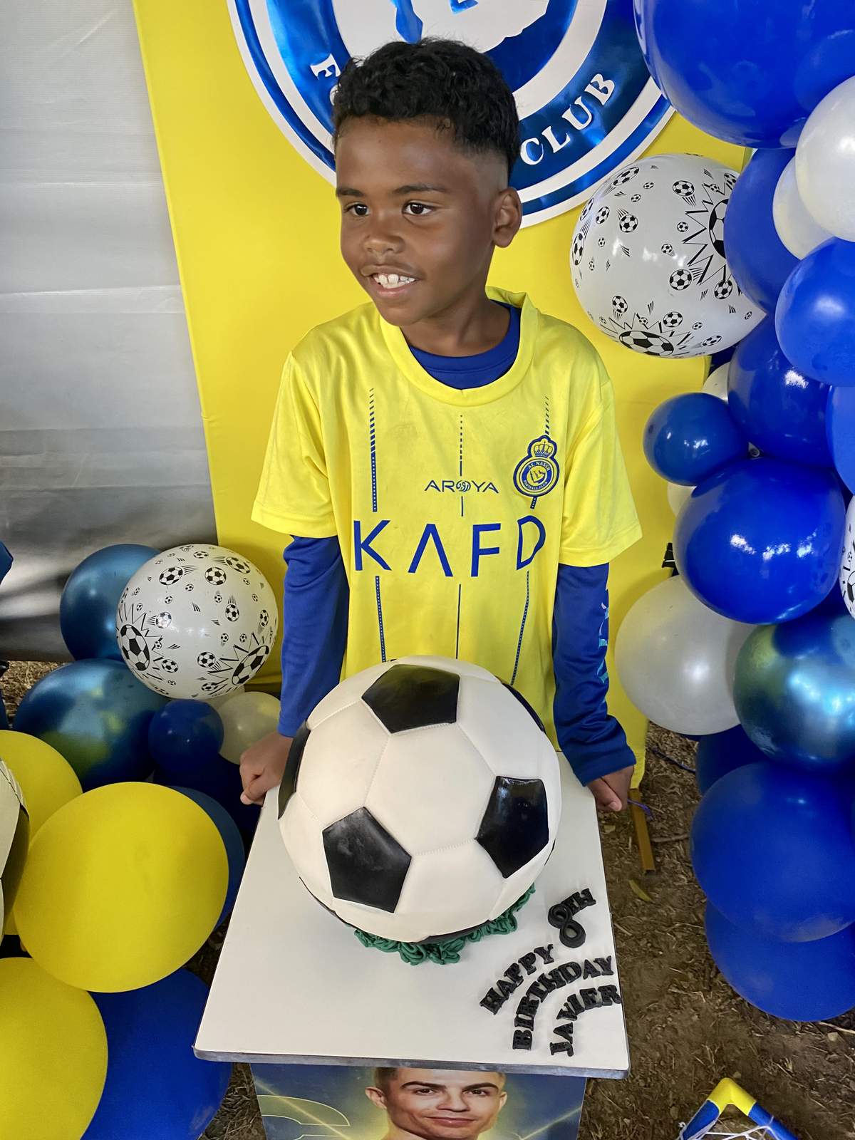 Soccer/Cristiano Ronaldo Birthday Party Ideas | Photo 9 of 17 | Catch ...