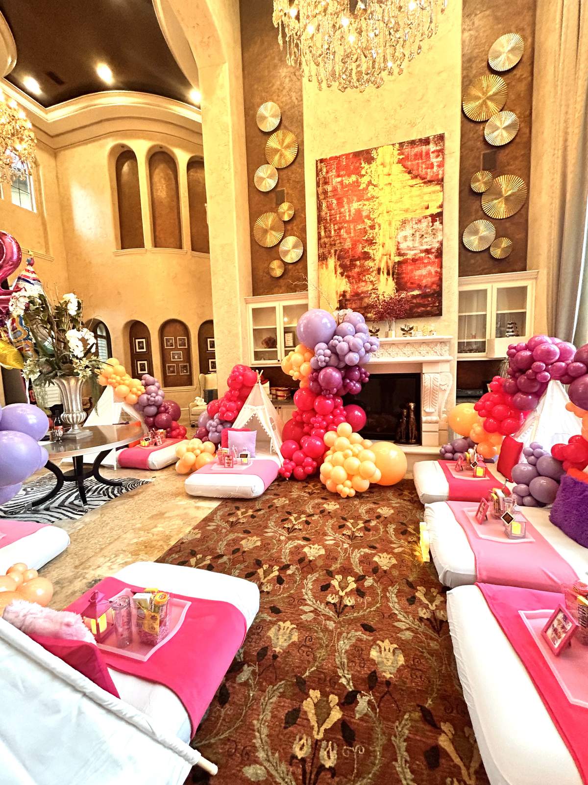 Colorful Birthday Party Ideas | Photo 2 of 10 | Catch My Party