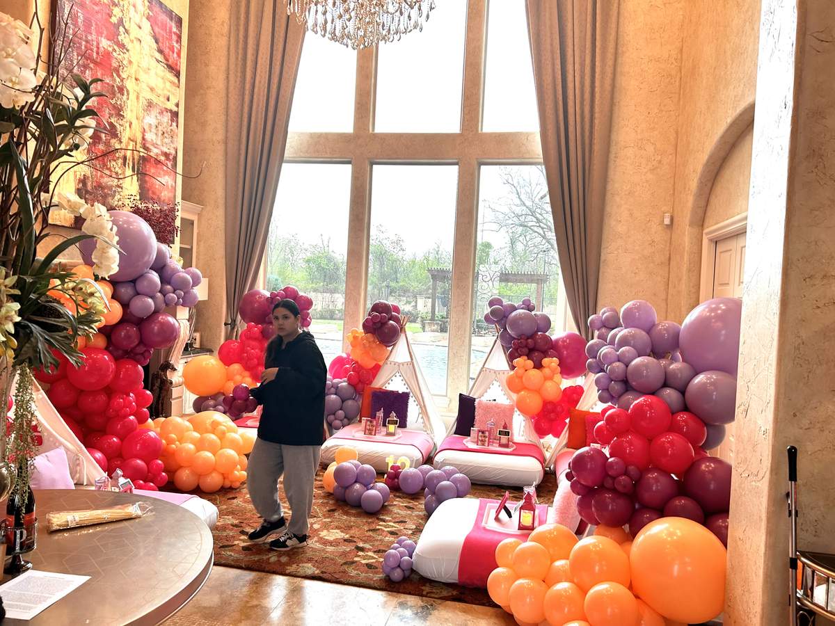 Colorful Birthday Party Ideas | Photo 2 of 10 | Catch My Party