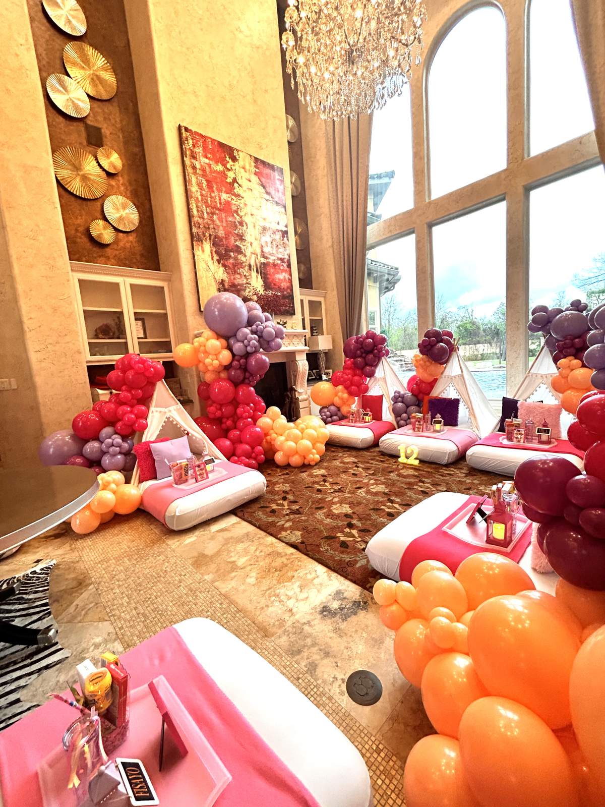 Colorful Birthday Party Ideas | Photo 2 of 10 | Catch My Party