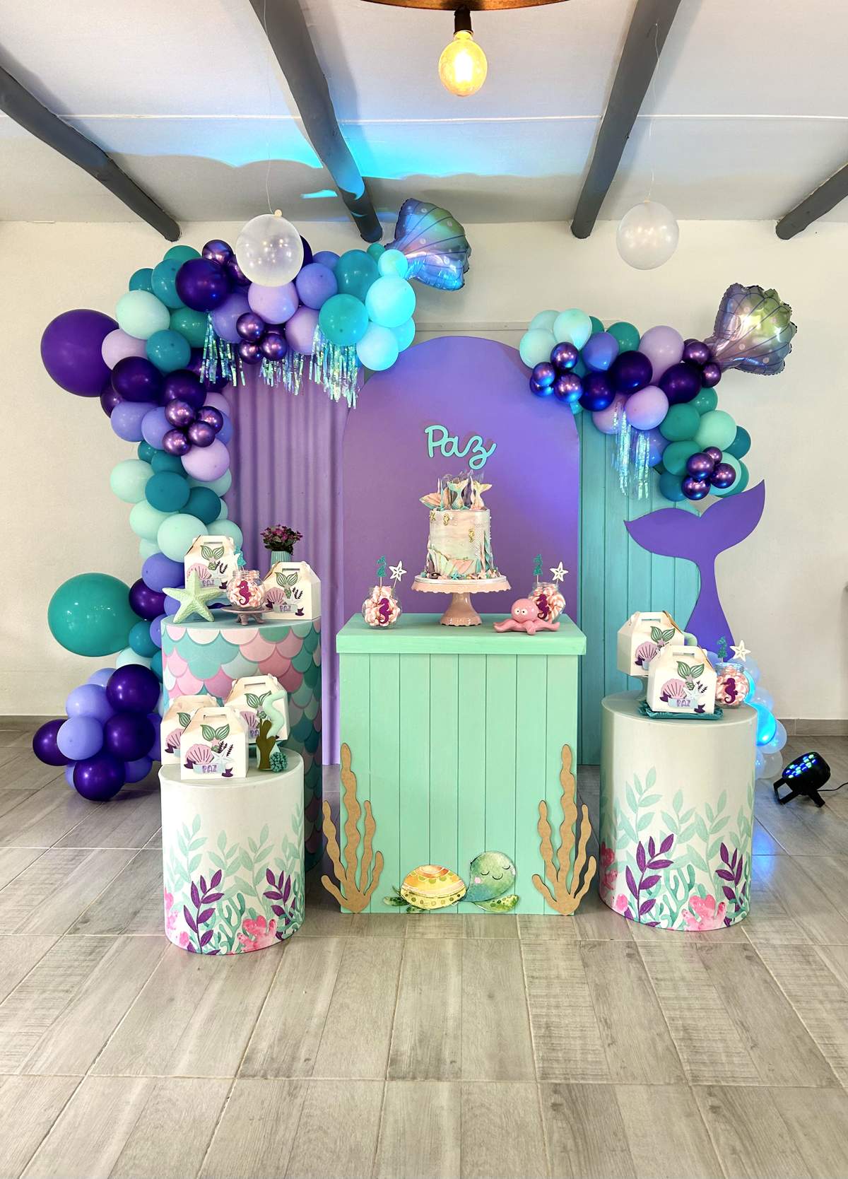 Mermaid Birthday Party Ideas | Photo 1 of 15 | Catch My Party
