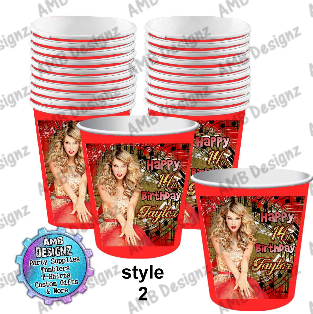 Taylor Swift Birthday Party Ideas | Photo 3 of 15 | Catch My Party