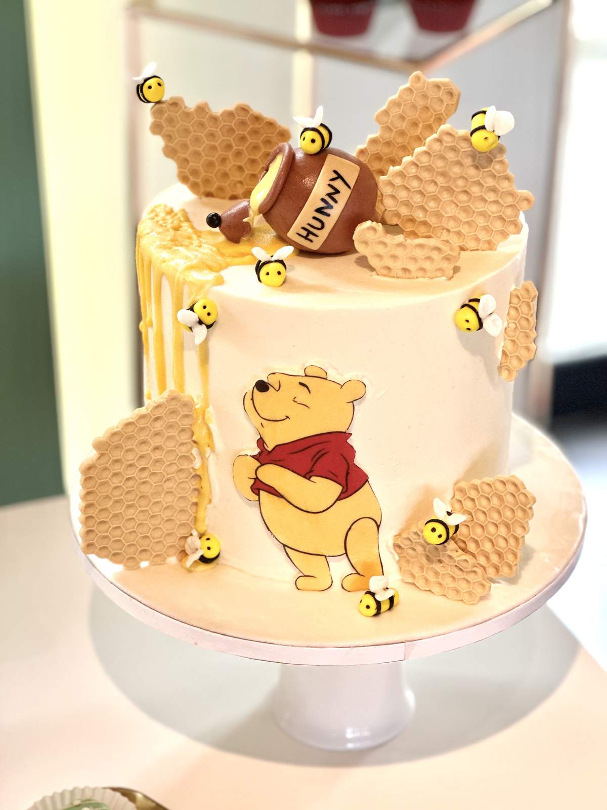 Winnie the Pooh Baptism Party Ideas | Photo 2 of 12 | Catch My Party