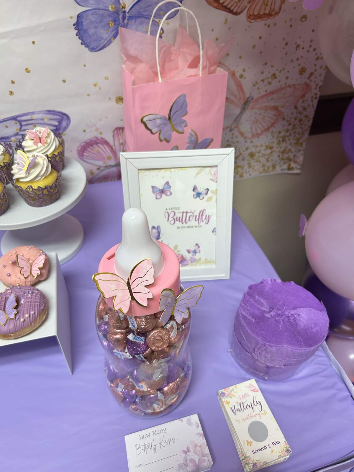Butterflies Baby Shower Party Ideas | Photo 5 of 9 | Catch My Party