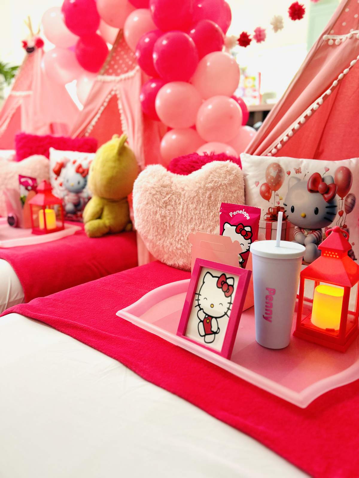 Hello Kitty / Birthday "Penelope Sleepover" | Catch My Party