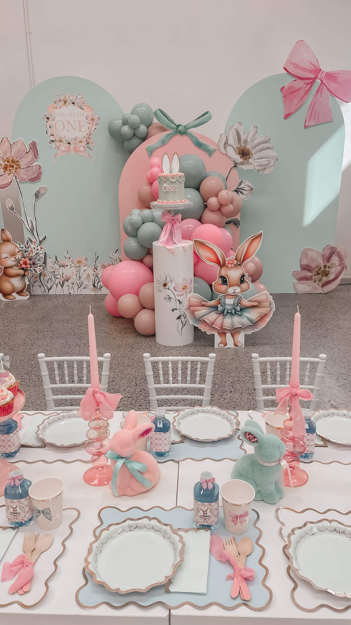 Bunny Birthday Party Ideas | Photo 1 of 25 | Catch My Party