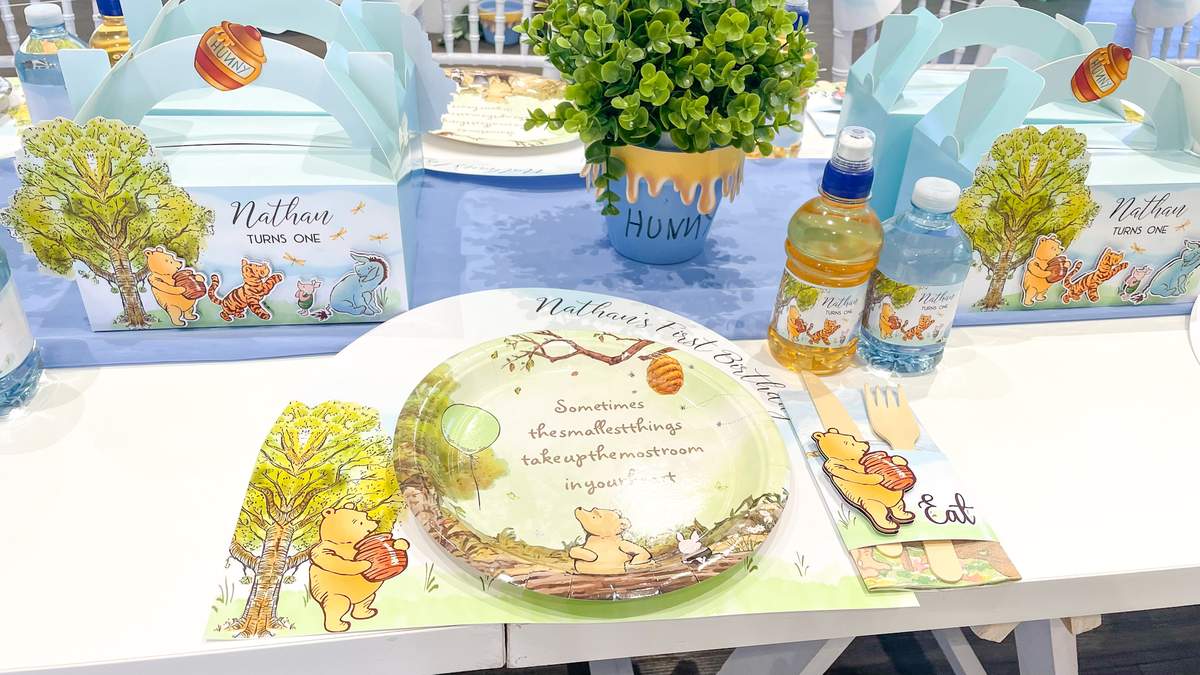 Winnie the Pooh Birthday Party Ideas | Photo 1 of 16 | Catch My Party