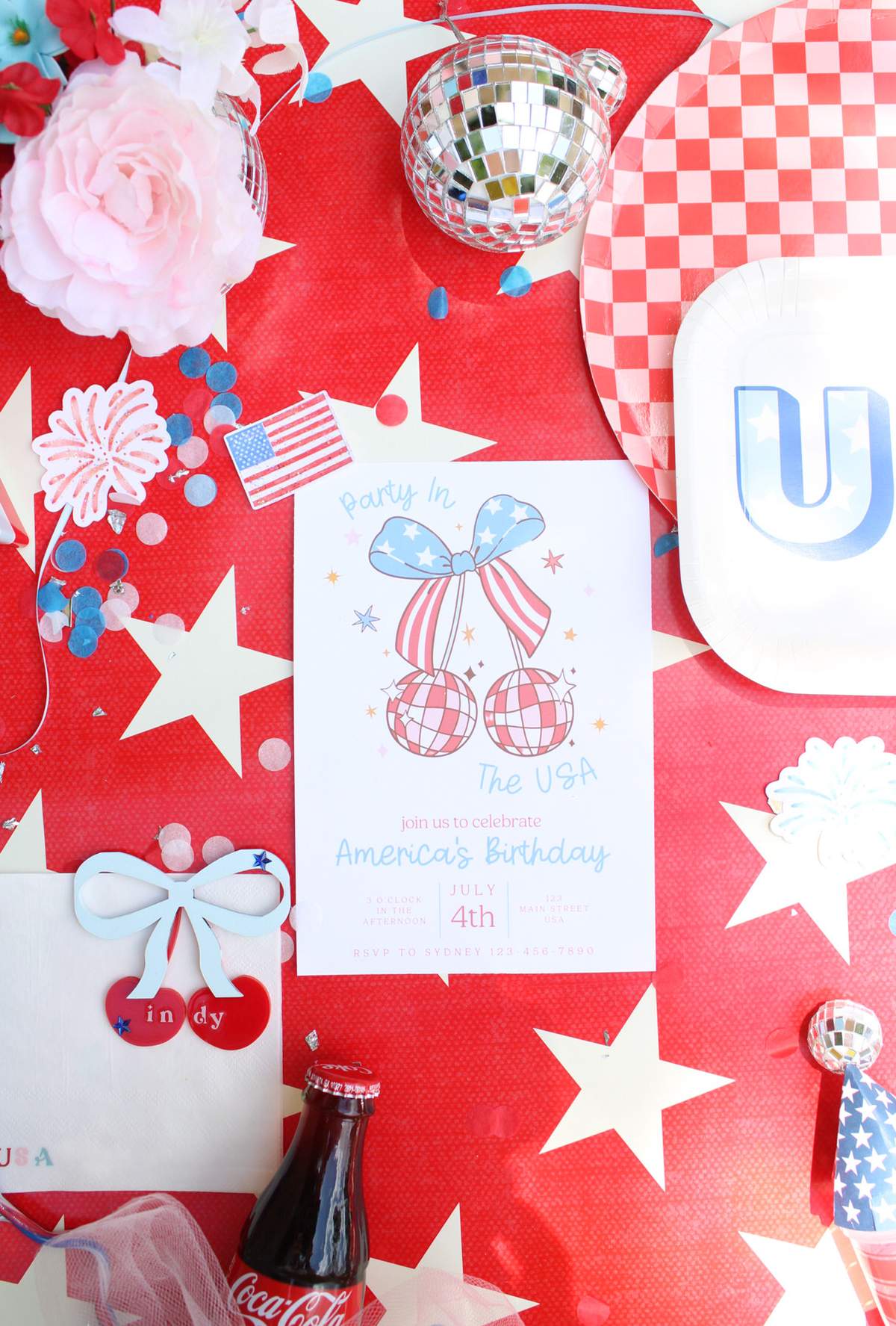 4th of July/ Patriotic 4th of July Party Ideas | Photo 1 of 13 | Catch ...