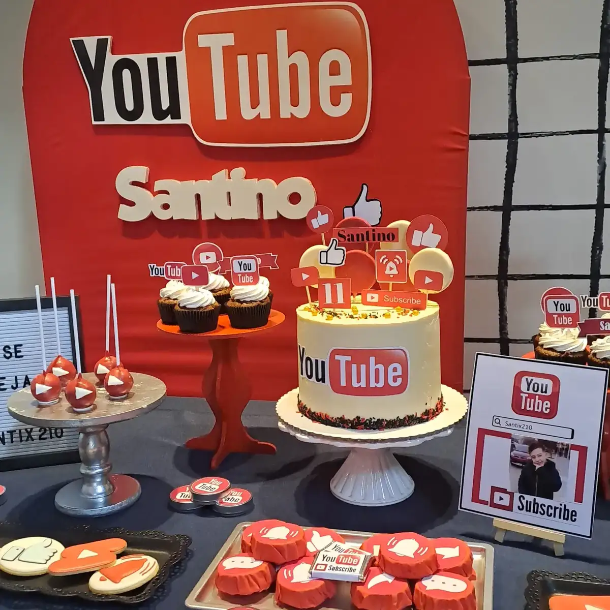 Youtube Birthday Party Ideas | Photo 13 of 14 | Catch My Party
