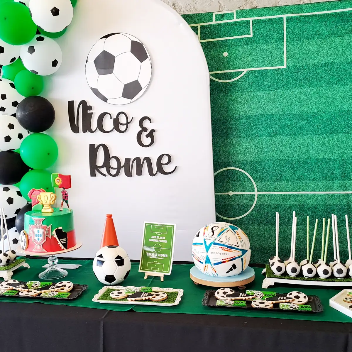 Futbol party Birthday Party Ideas | Photo 1 of 9 | Catch My Party