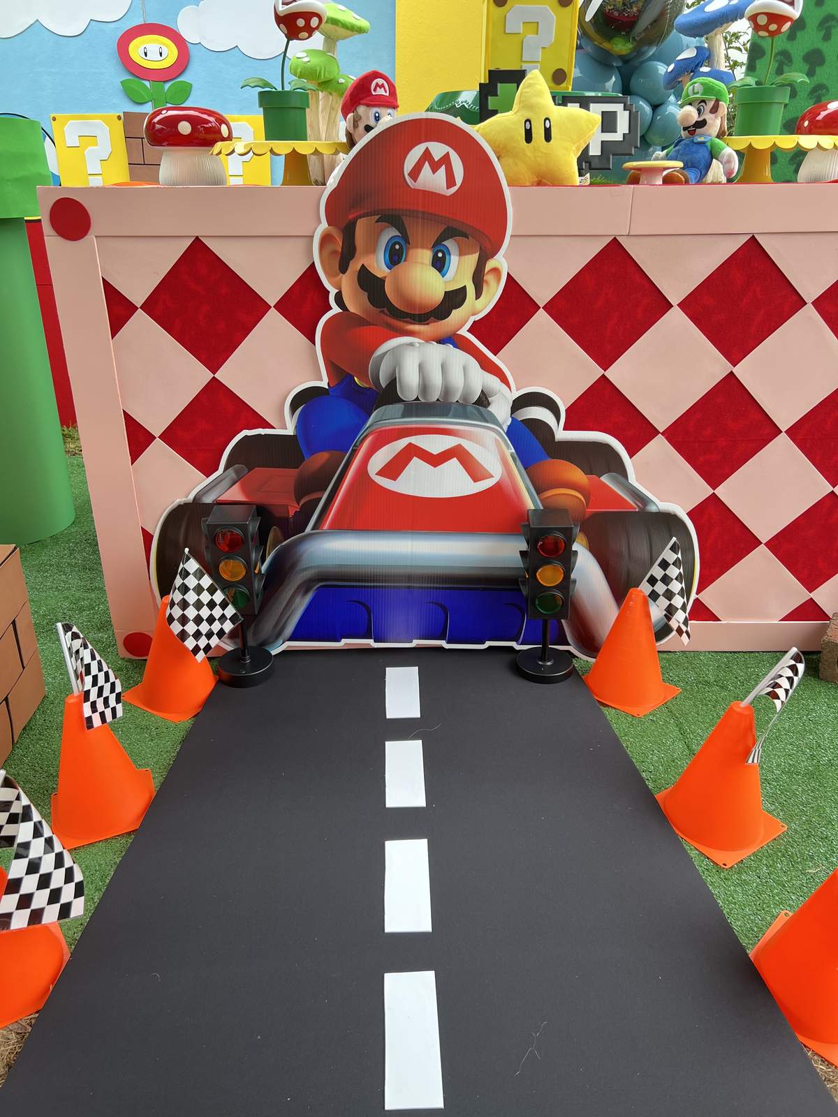 Mario Kart Birthday Party Ideas | Photo 1 of 20 | Catch My Party
