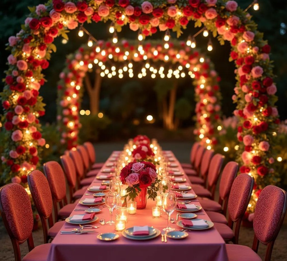 Romantic Garden of Love / Valentine's Day "Cupid's Enchanted Evening" | Catch My Party
