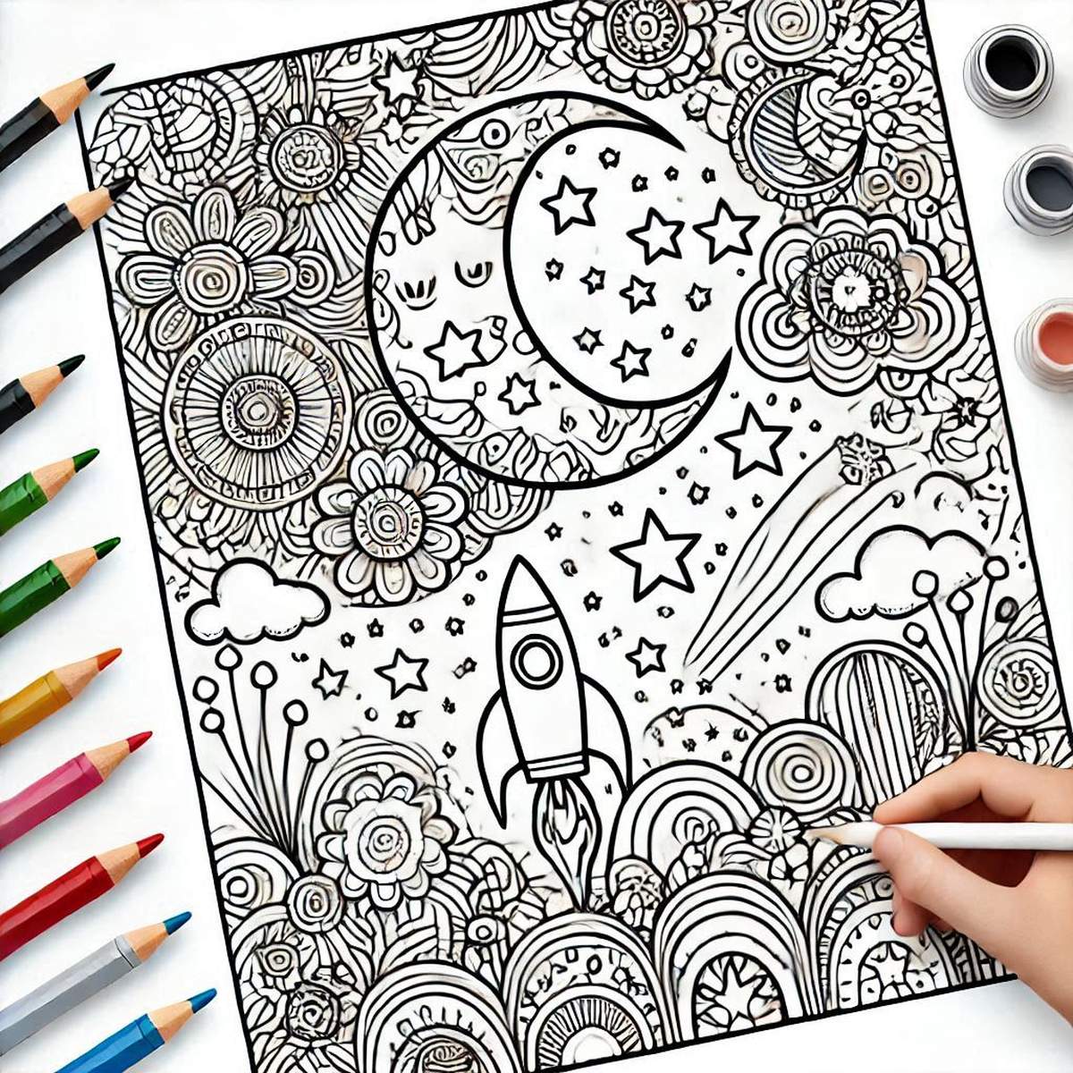 coloringpages / Coloring page "Explore Free Printable Coloring Pages ...