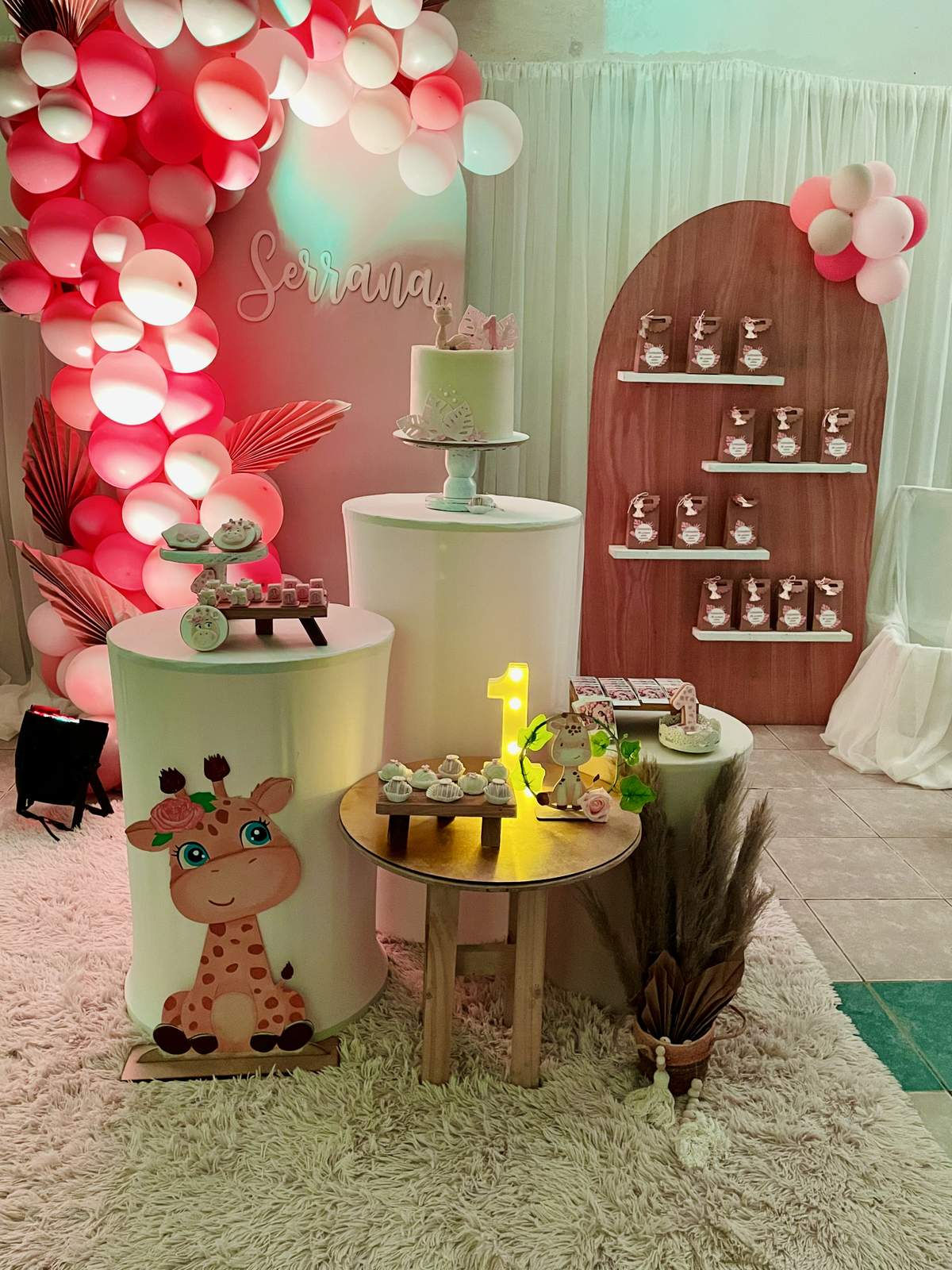 Giraffes Birthday Party Ideas | Photo 8 of 15 | Catch My Party