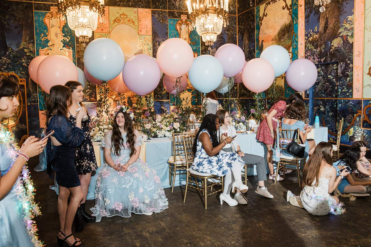 Whimsical Garden Party Bat Mitzvah Party Ideas | Photo 186 of 197 ...