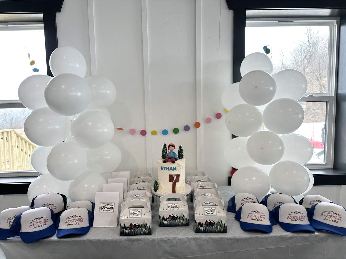 Snow tubing Birthday Party Ideas | Photo 1 of 14 | Catch My Party