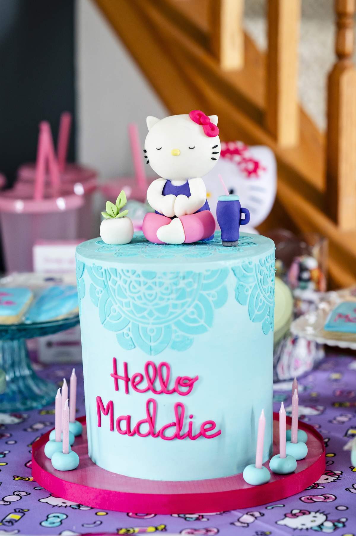 Hello Kitty Wellness Retreat Birthday Party Ideas | Photo 9 of 115 ...