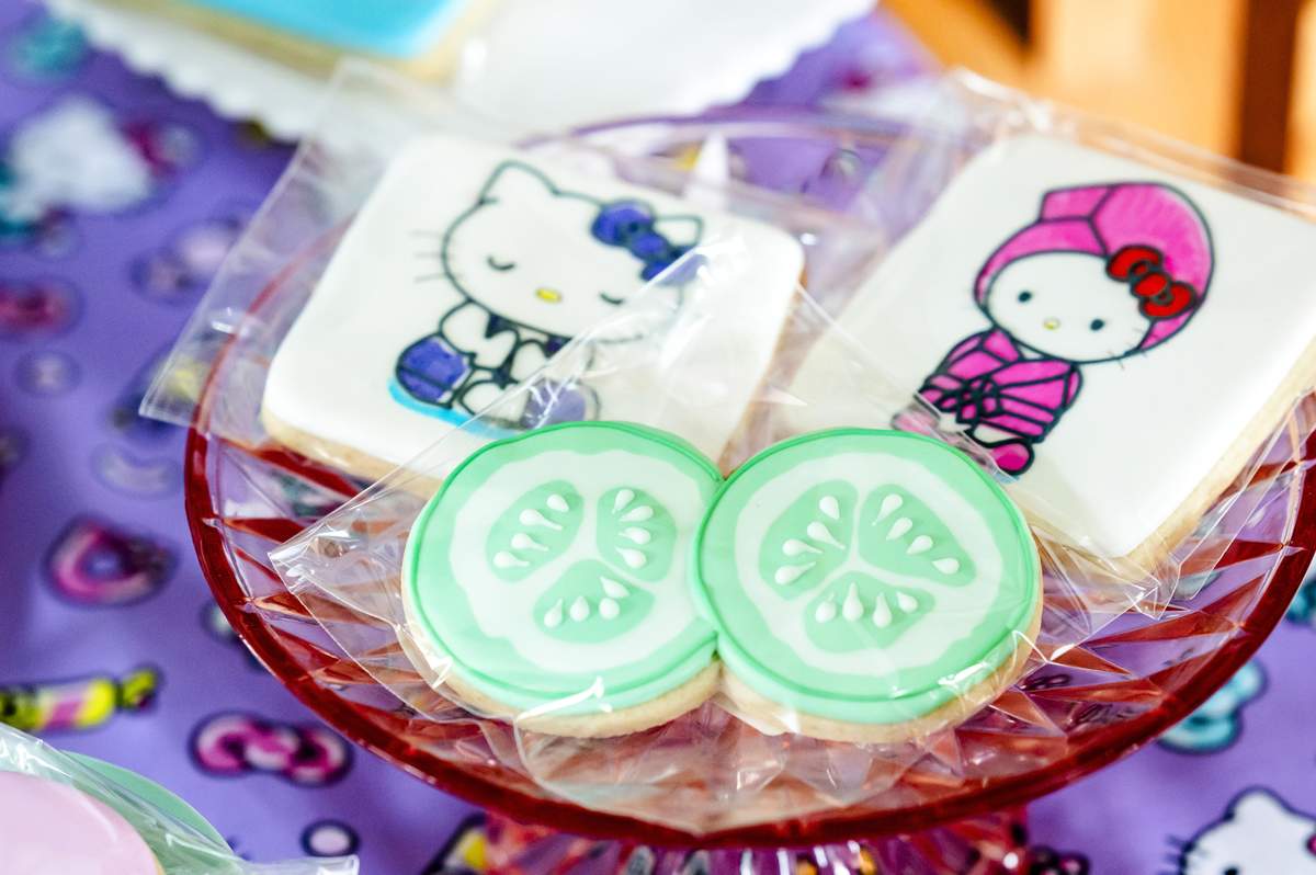 Hello Kitty Wellness Retreat Birthday Party Ideas | Photo 9 of 115 ...