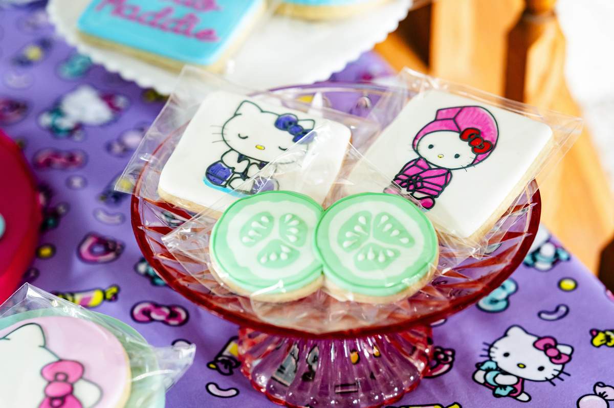 Hello Kitty Wellness Retreat Birthday Party Ideas | Photo 9 of 115 ...
