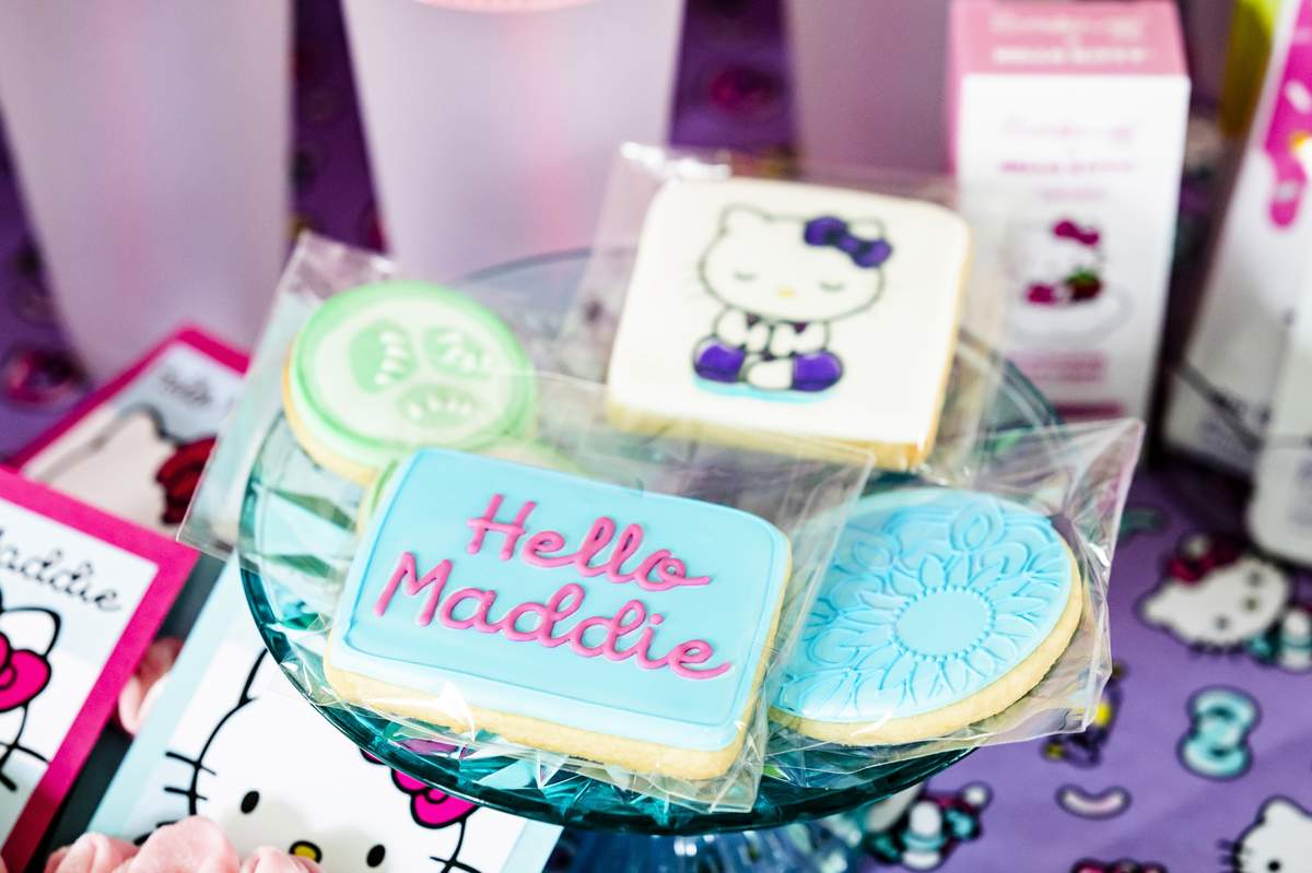 Hello Kitty Wellness Retreat Birthday Party Ideas | Photo 9 of 115 ...