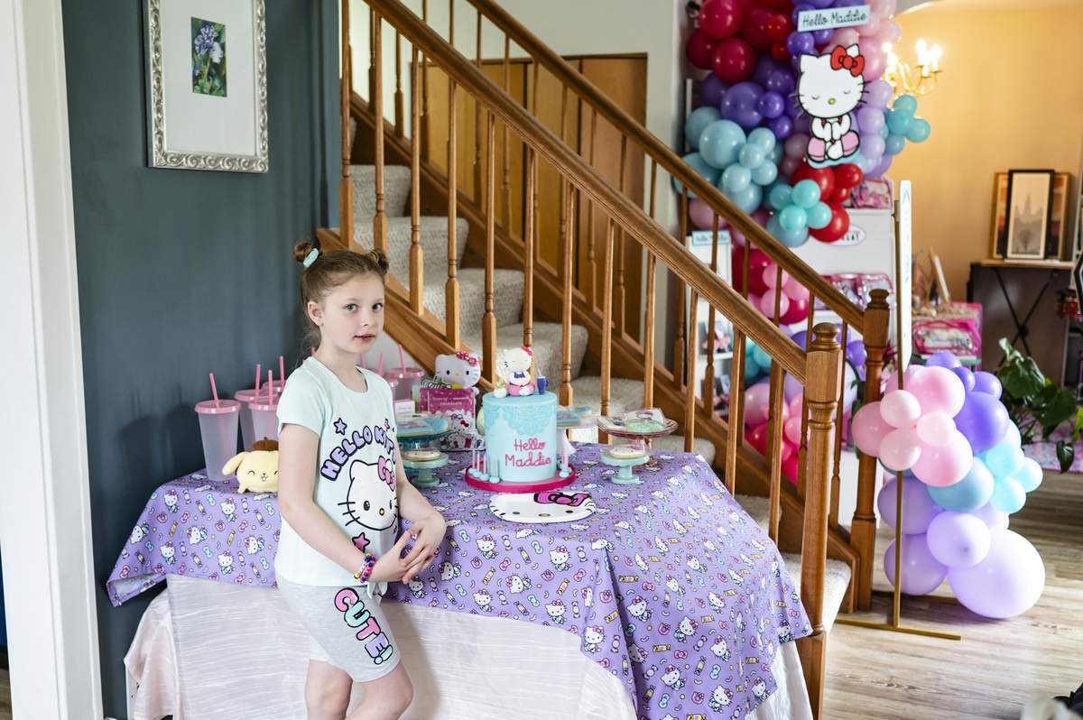 Hello Kitty Wellness Retreat Birthday Party Ideas | Photo 9 of 115 ...