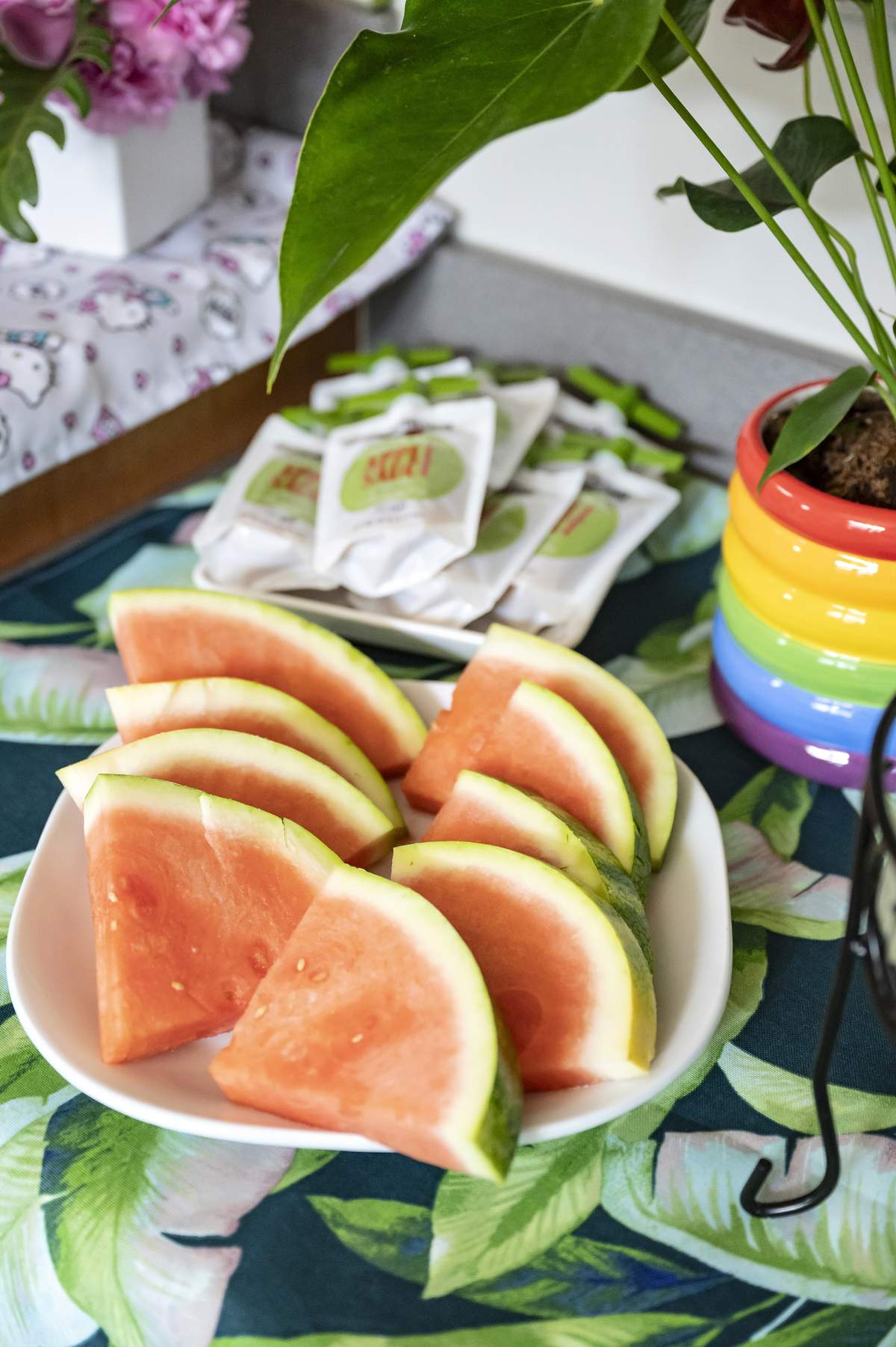 Hello Kitty Wellness Retreat Birthday Party Ideas | Photo 9 of 115 ...