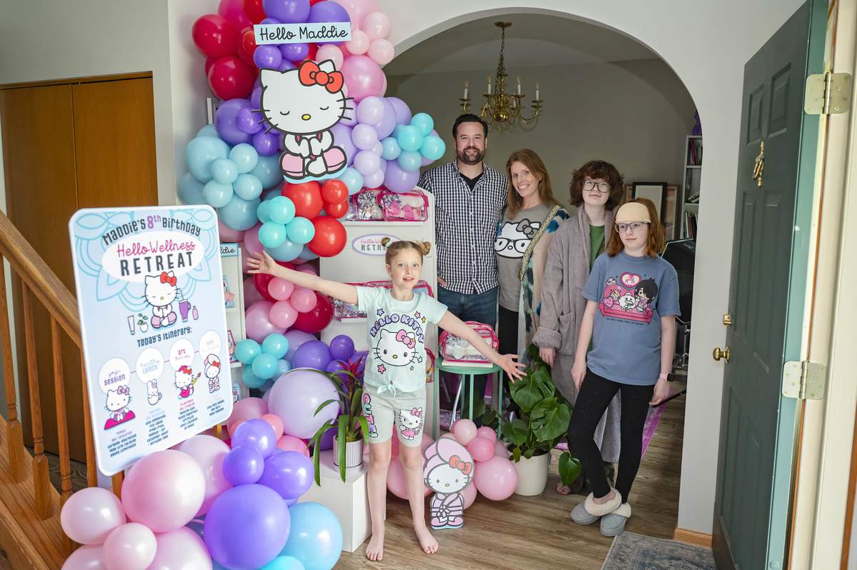 Hello Kitty Wellness Retreat Birthday Party Ideas | Photo 9 of 115 ...
