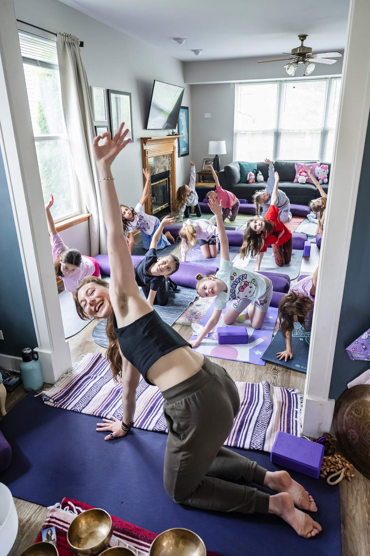 Hello Kitty Wellness Retreat Birthday Party Ideas | Photo 9 of 115 ...