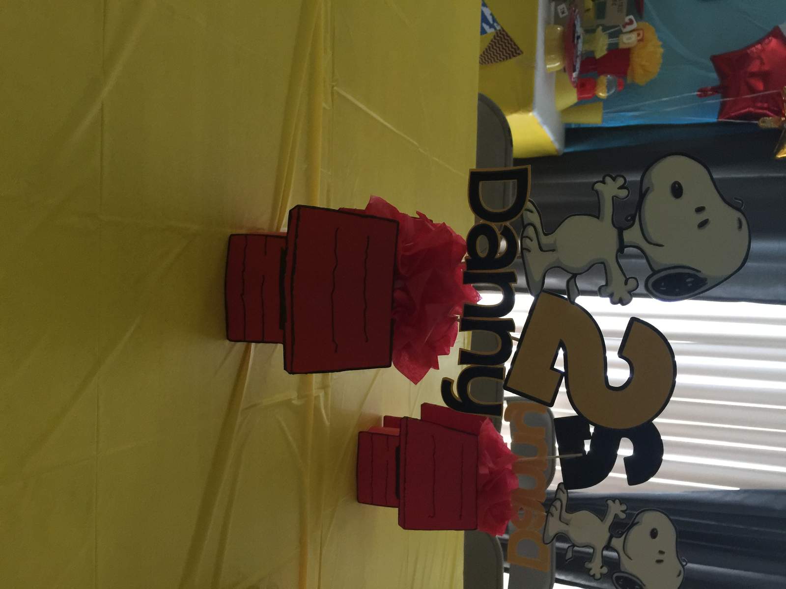 Snoopy and friends Birthday Party Ideas | Photo 1 of 16 | Catch My Party